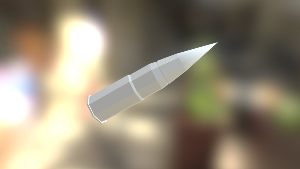 Bullet - 3D model by DSparks [d1c2937] - Sketchfab