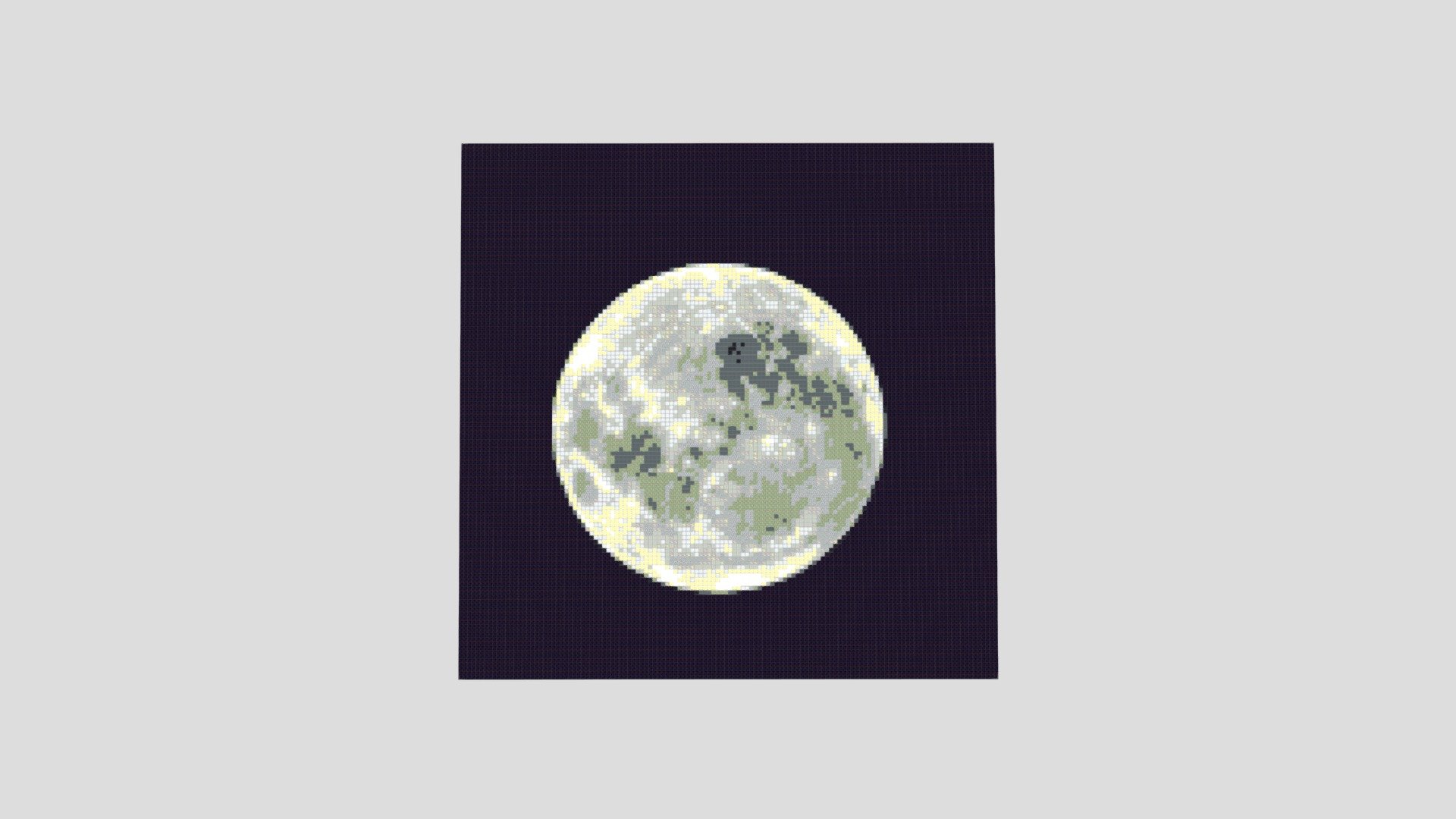 pixel-moon - Download Free 3D model by madexc [d1c389a] - Sketchfab