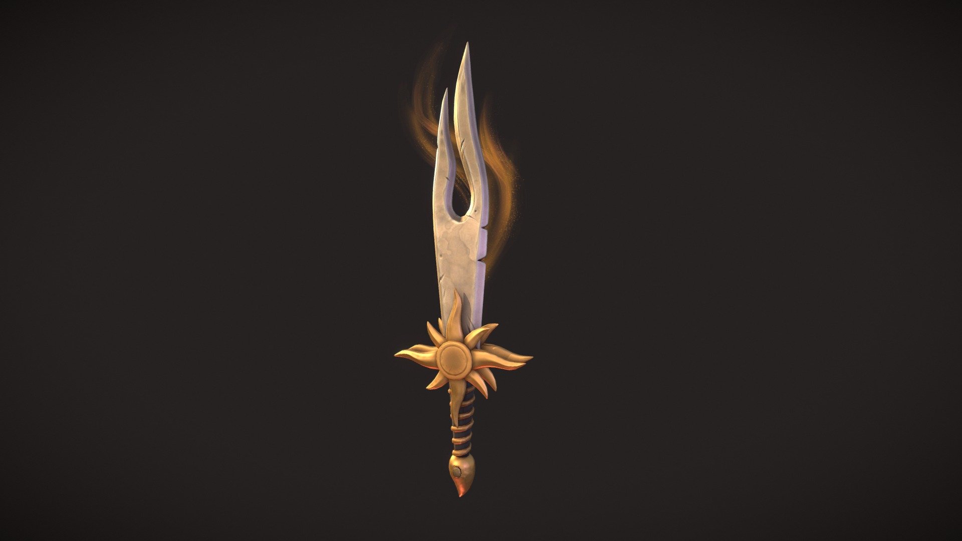 Stylized Sword - 3D model by AFalcon [d1c3fa1] - Sketchfab