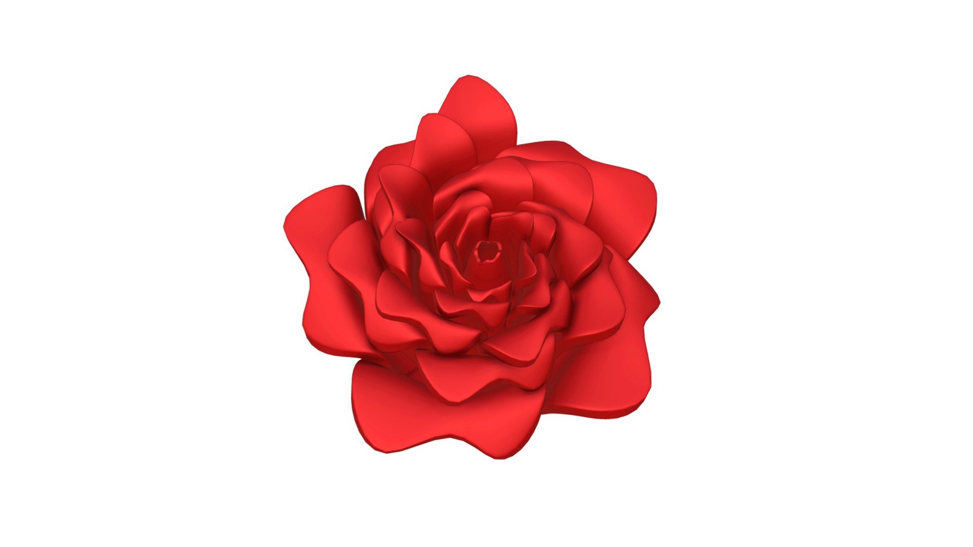 Red Rose - 3D model by anasugar [d1c478f] - Sketchfab