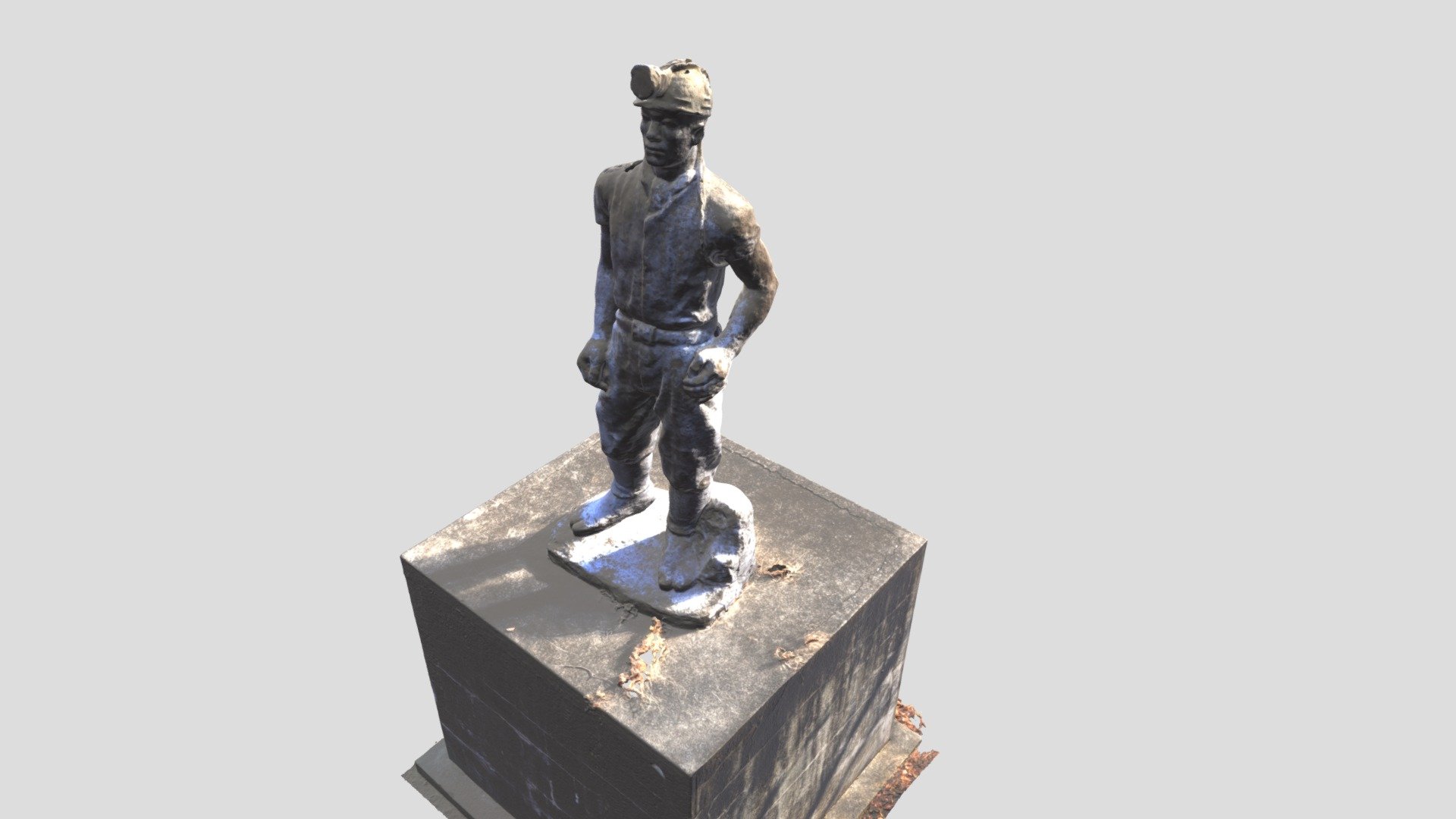 coal miner monument - 3D model by ishiya-project [d1c4a88] - Sketchfab