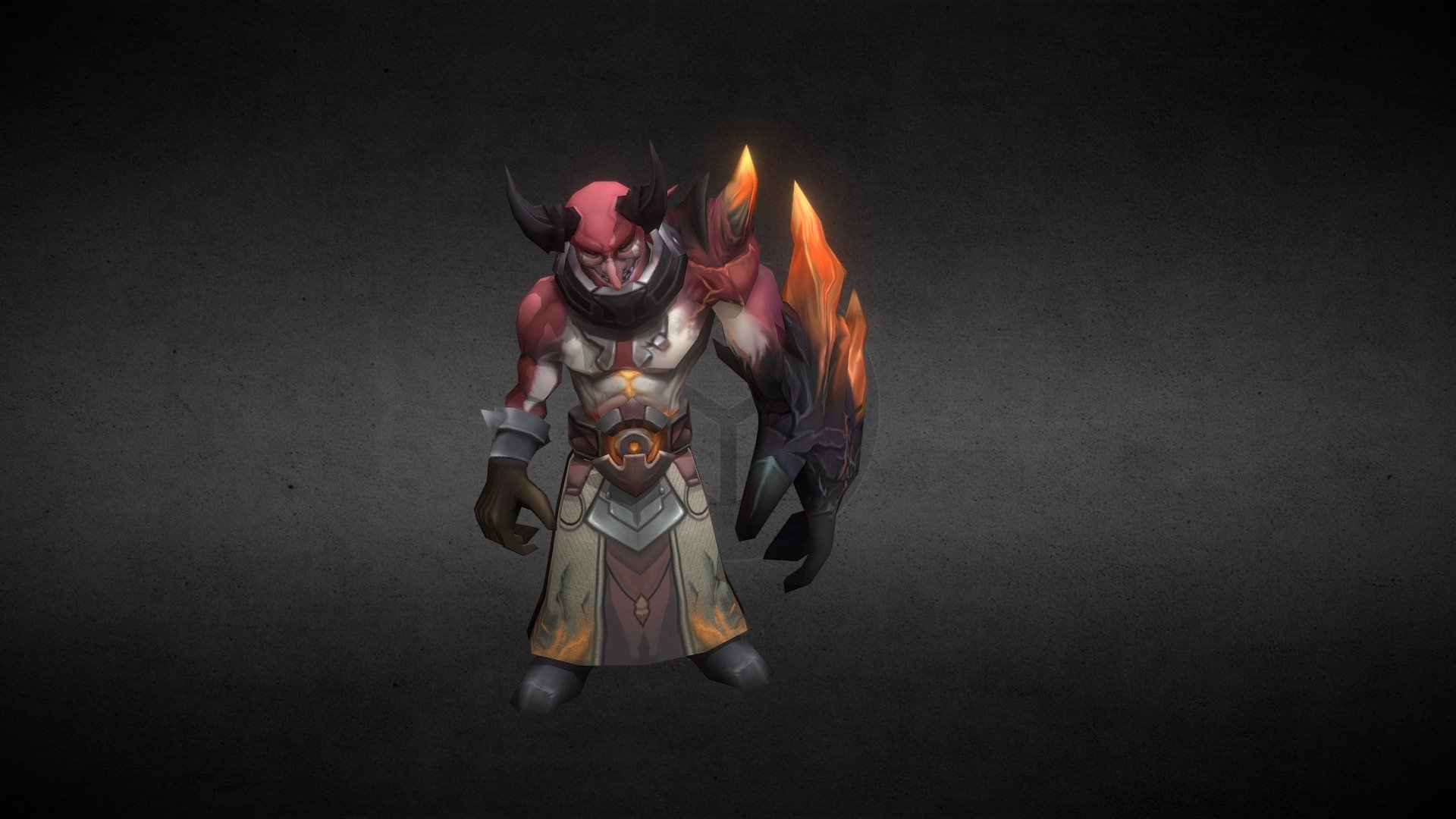 Demon Lord - 3D model by skoolsyou [d1c4e3e] - Sketchfab