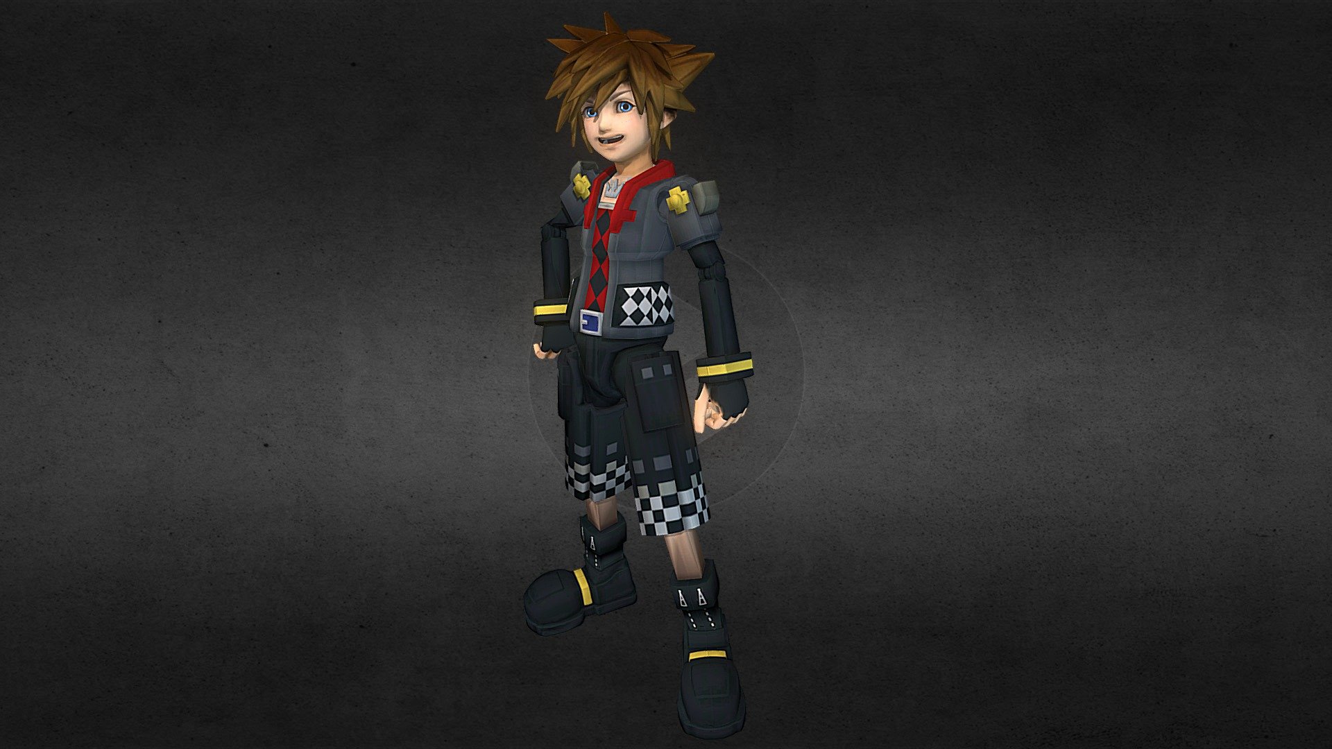 Sora (Toy Box Art) SSBU Styled - 3D model by MG64 (@mariogamer64 ...