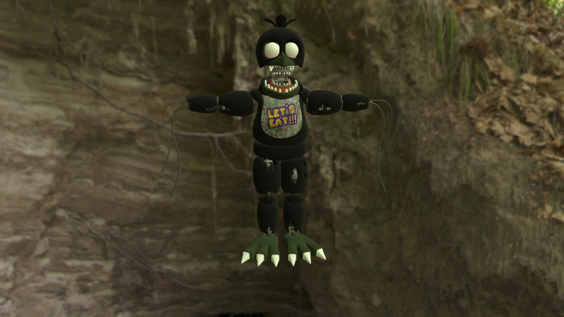 Burnt Chica - Download Free 3D model by jayboe1123 [d1c87c8] - Sketchfab