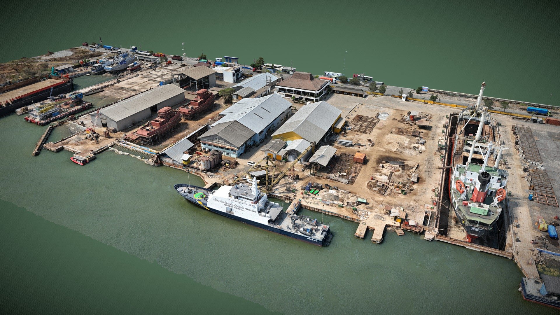 Samudera Shipyard 27 September 2023 - 3D model by Samudera Indonesia ...