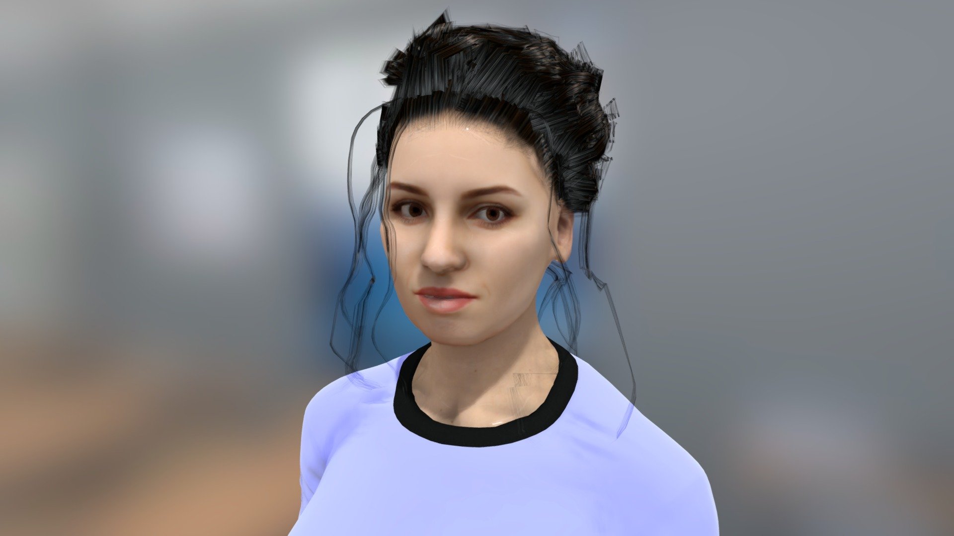 Realistic woman walking (animated) - Download Free 3D model by Jungle Jim (@jungle_jim) [d1ce2b8 ...