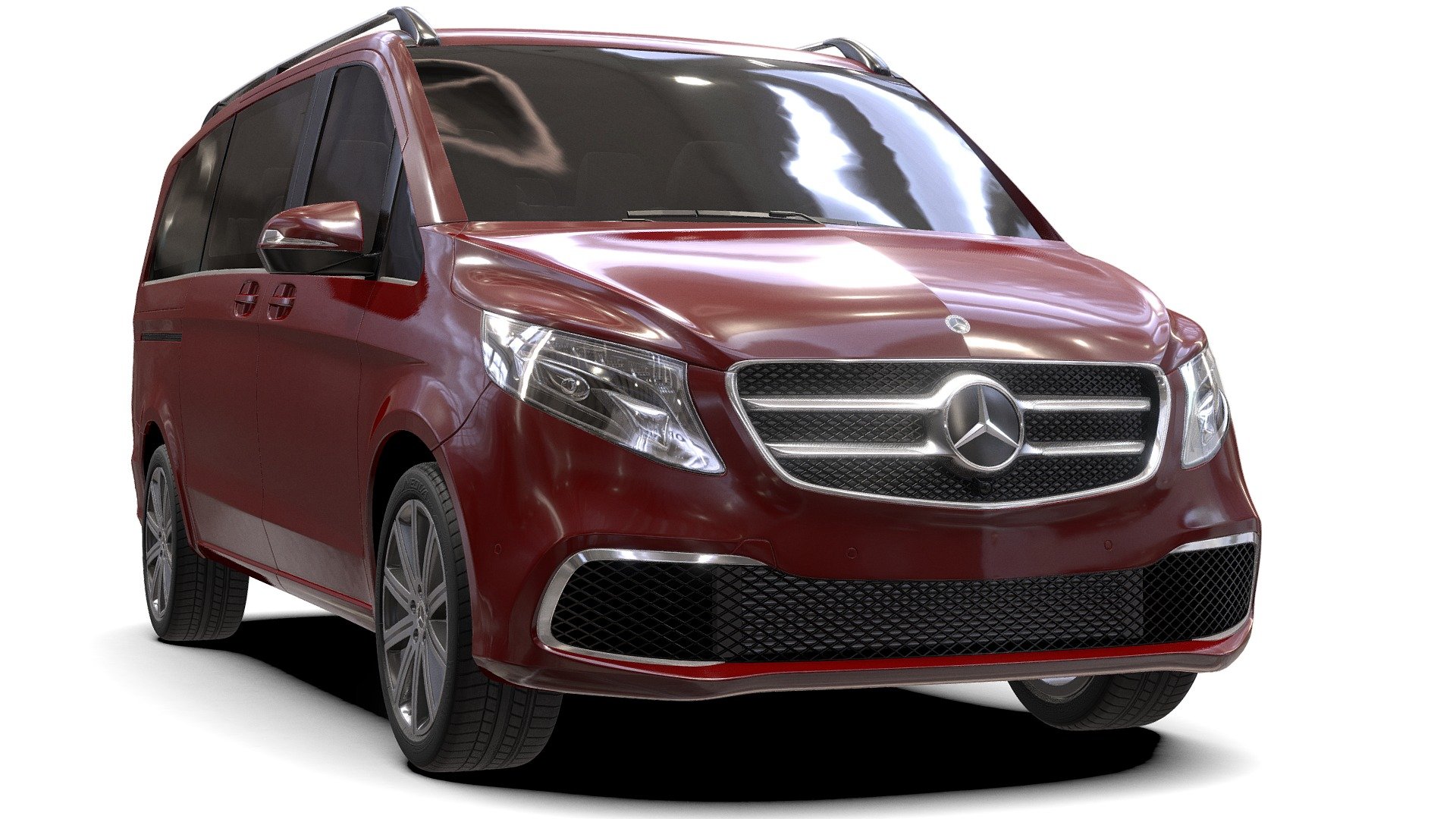 Mercedes-Benz V-Klasse 2020 - 3D model by autoactiva [d1ce675] - Sketchfab
