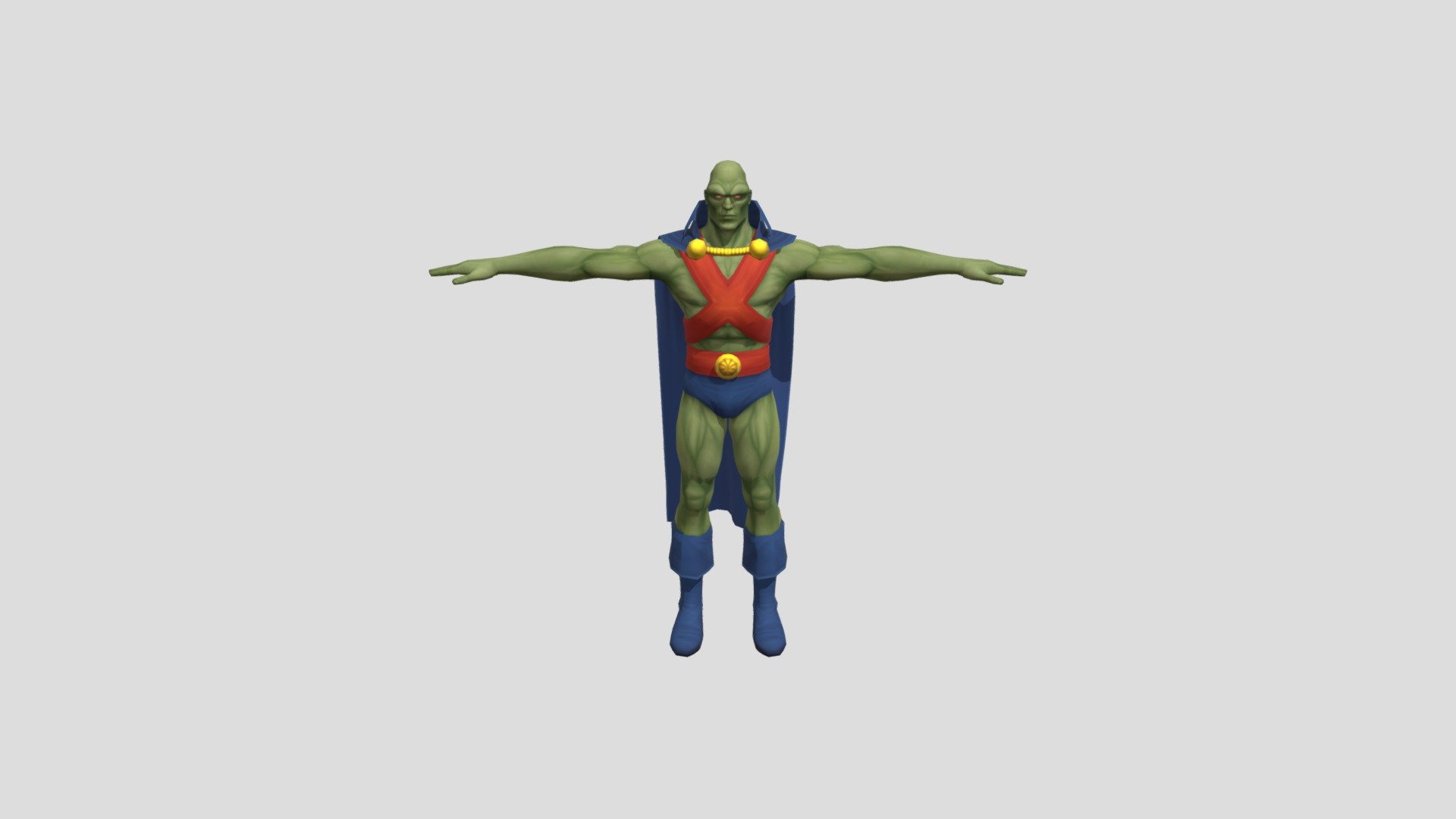 Martian Manhunter (Justice League Heroes) - Download Free 3D model by ...