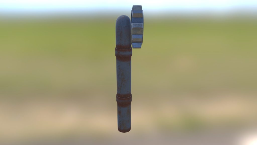 Makeshift Pipe Weapon - 3D model by Parmo [d1d2325] - Sketchfab