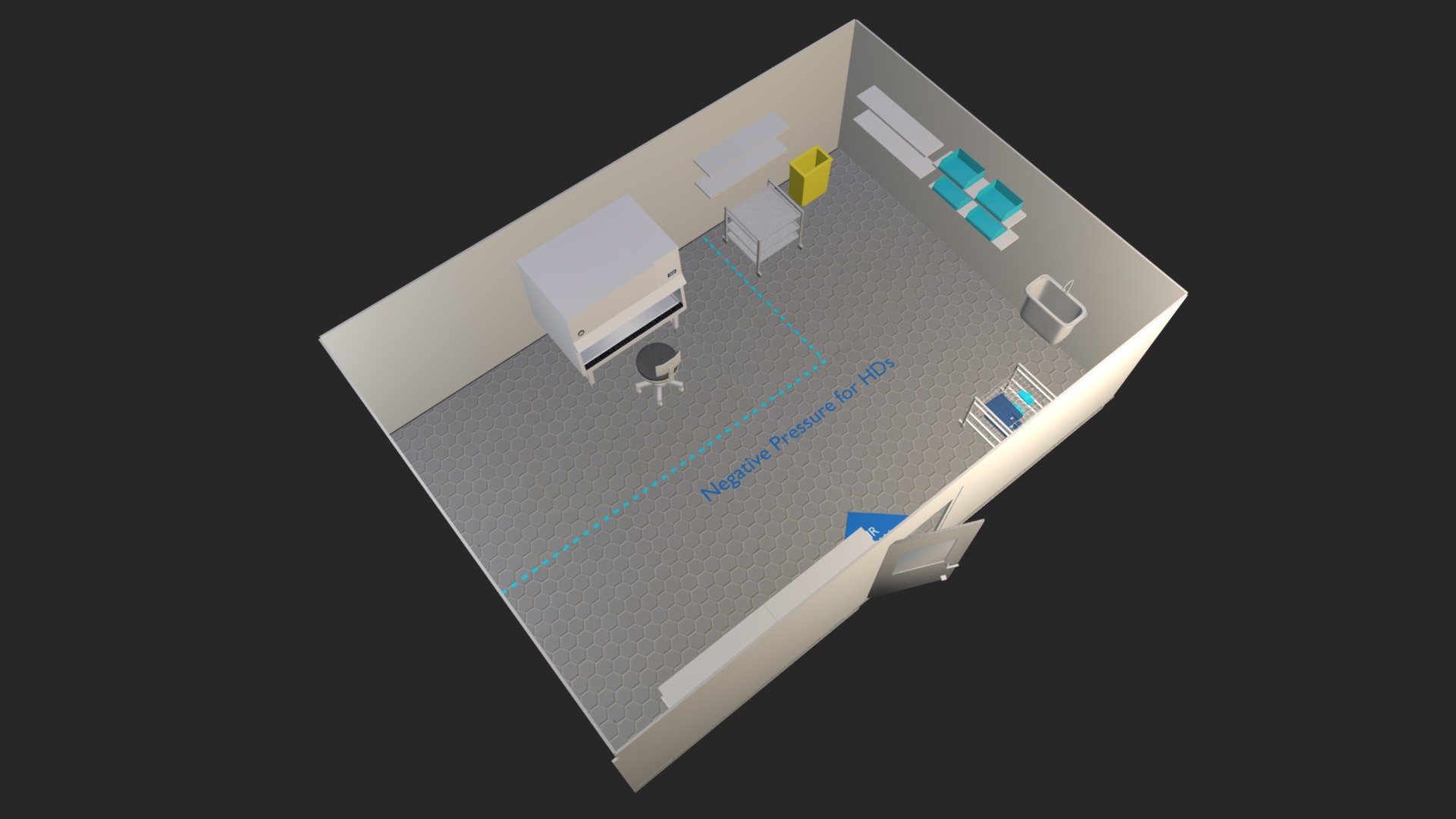 SCA Hazardous Compounding Area - 3D model by LTI 3D (@LTI3D) [d1d27a0 ...