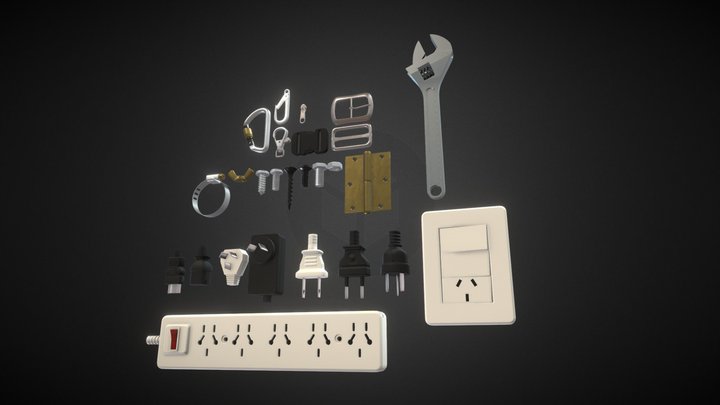Connectors 3D models - Sketchfab
