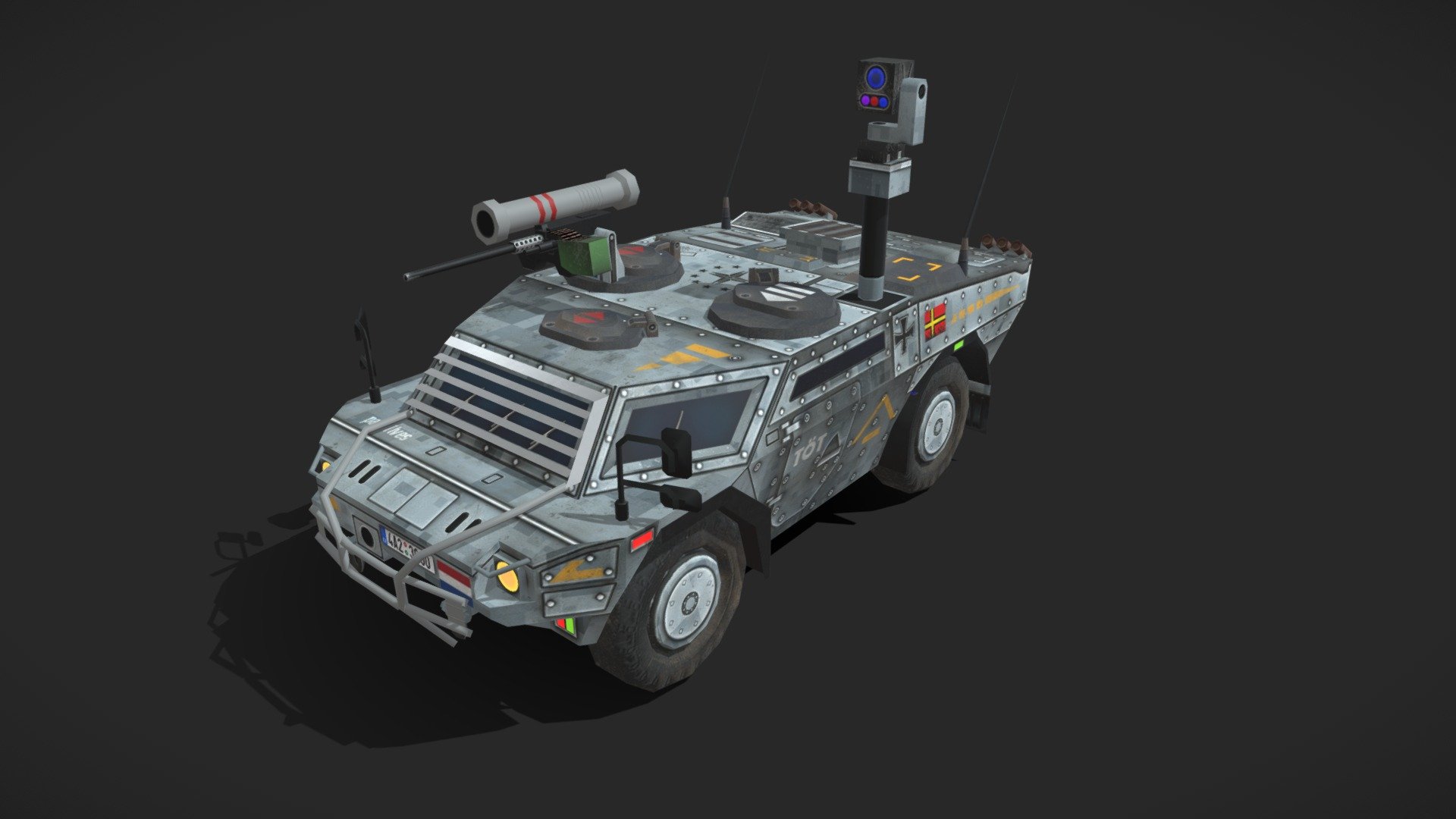 Fennek Scout Car - Download Free 3D model by spacelynxcanfly [d1d3596 ...
