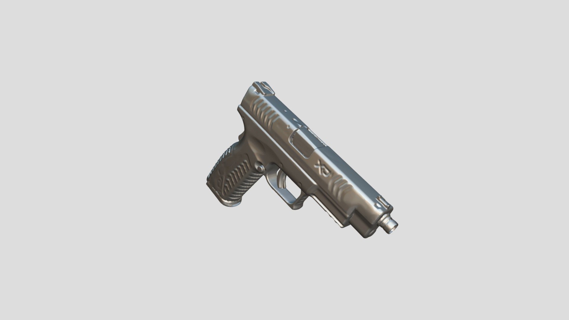 Pistol - 3D model by 3dscanningsystems & Reverse Engineering ...