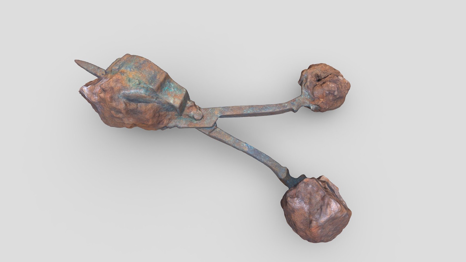 Kaarsensnuiter / Candle snuffer - 3D model by Maritiem Muzeeum Zeeland ...
