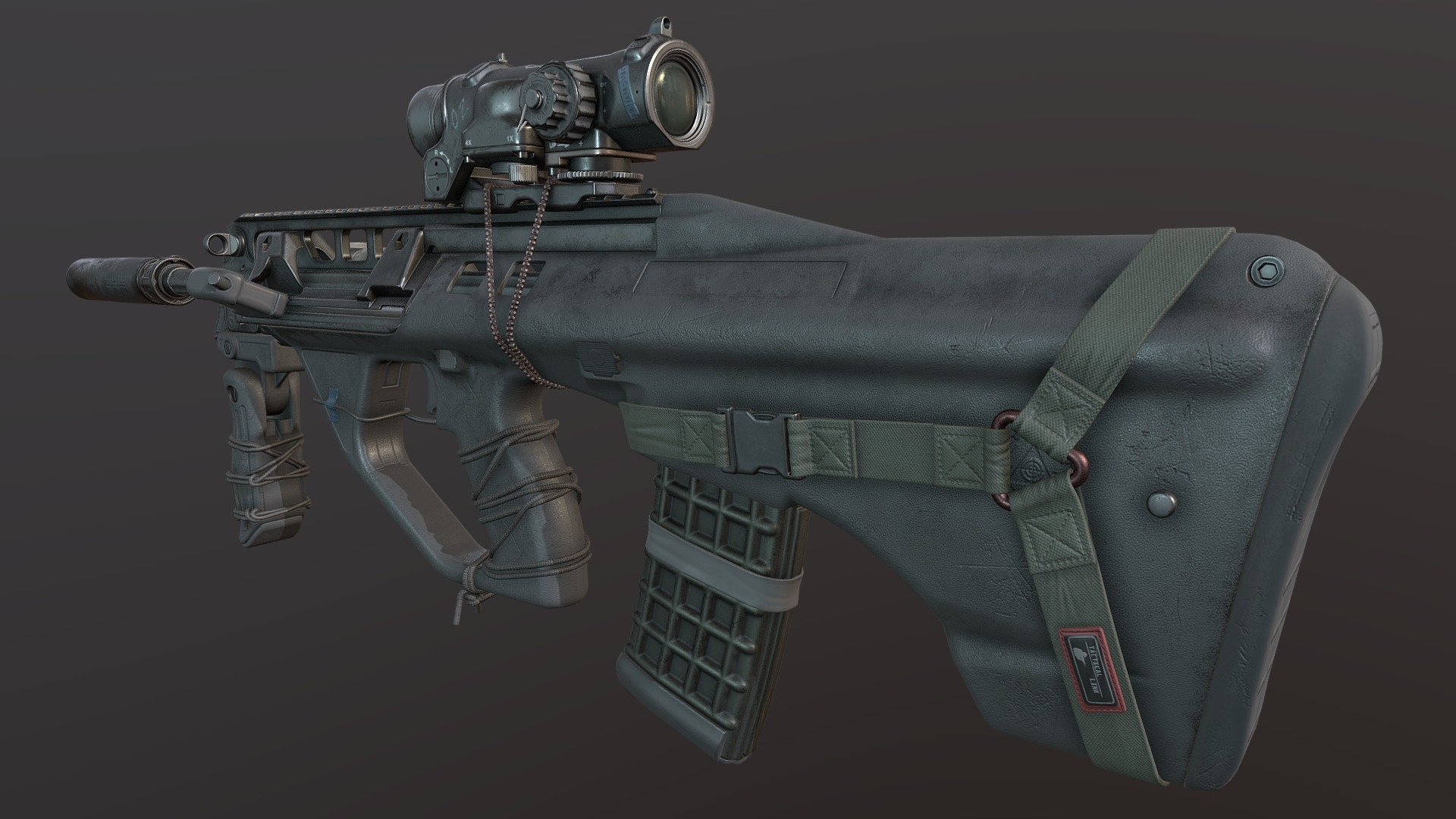 EF88 Rifle - 3D model by upsurgestudios [d1d54b9] - Sketchfab