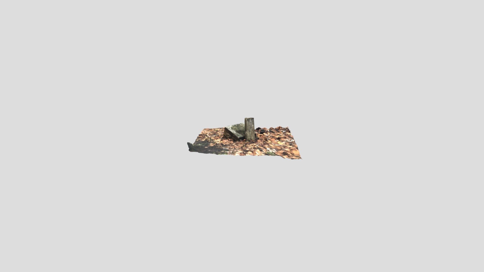 Headstone at the Brush Arbor Cemetery - 3D model by Cobb_Institute ...