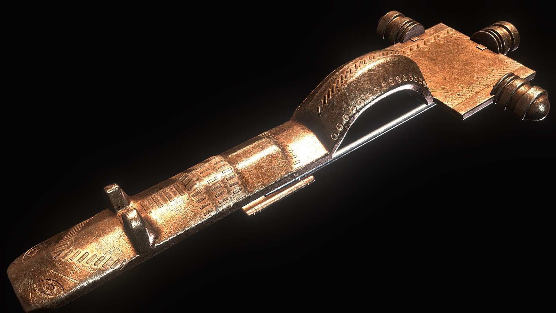 Cruciform brooch reconstruction - Download Free 3D model by Andy ...