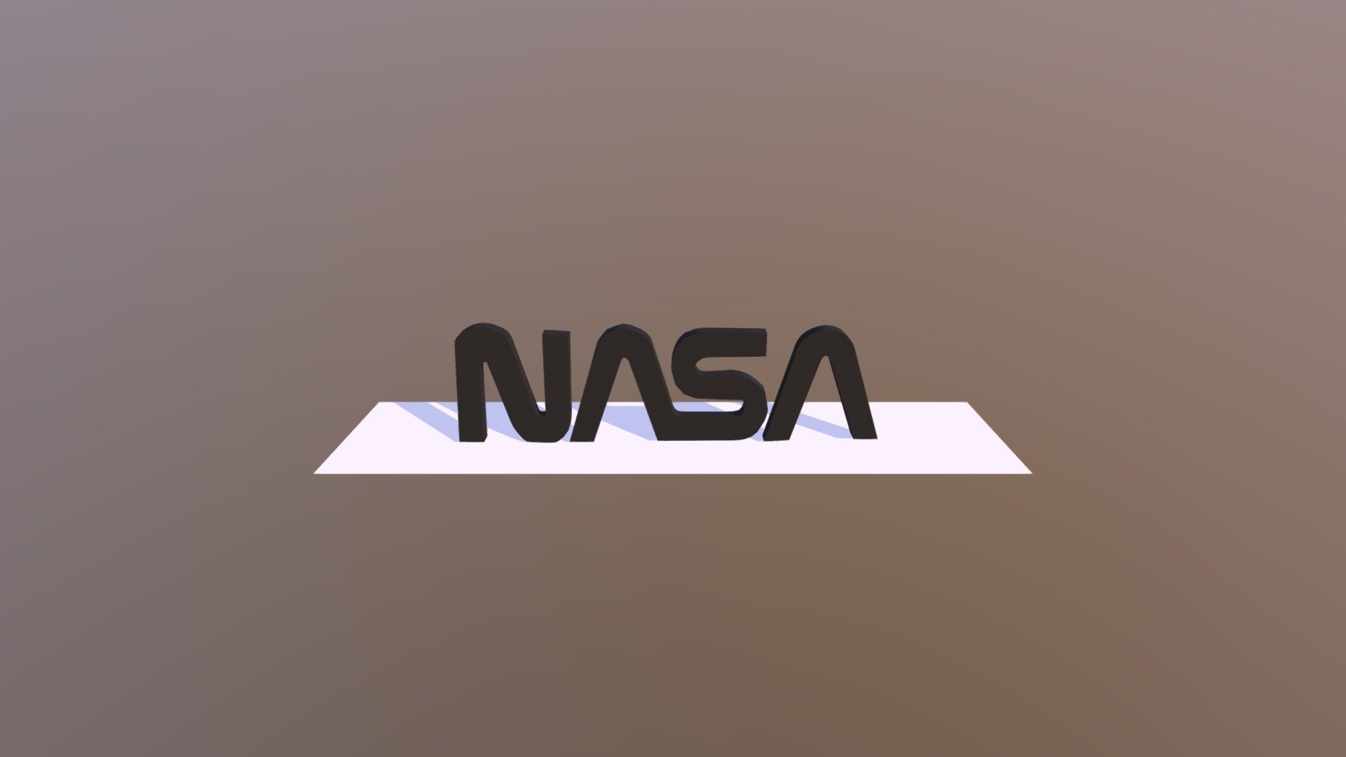 logo nasa - 3D model by Karen.Navarro [d1d817d] - Sketchfab