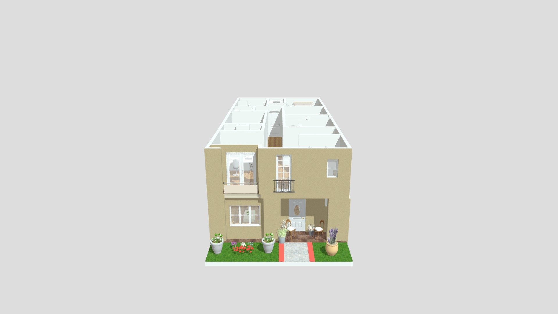 Casa - Download Free 3D model by Home Design 3D (@homedesign3d) [d1d9917] - Sketchfab