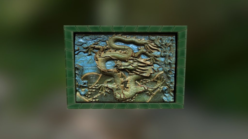 Dragon sculpture/screen/wall - 3D model by D.bot (@inty) [d1d9b5f ...