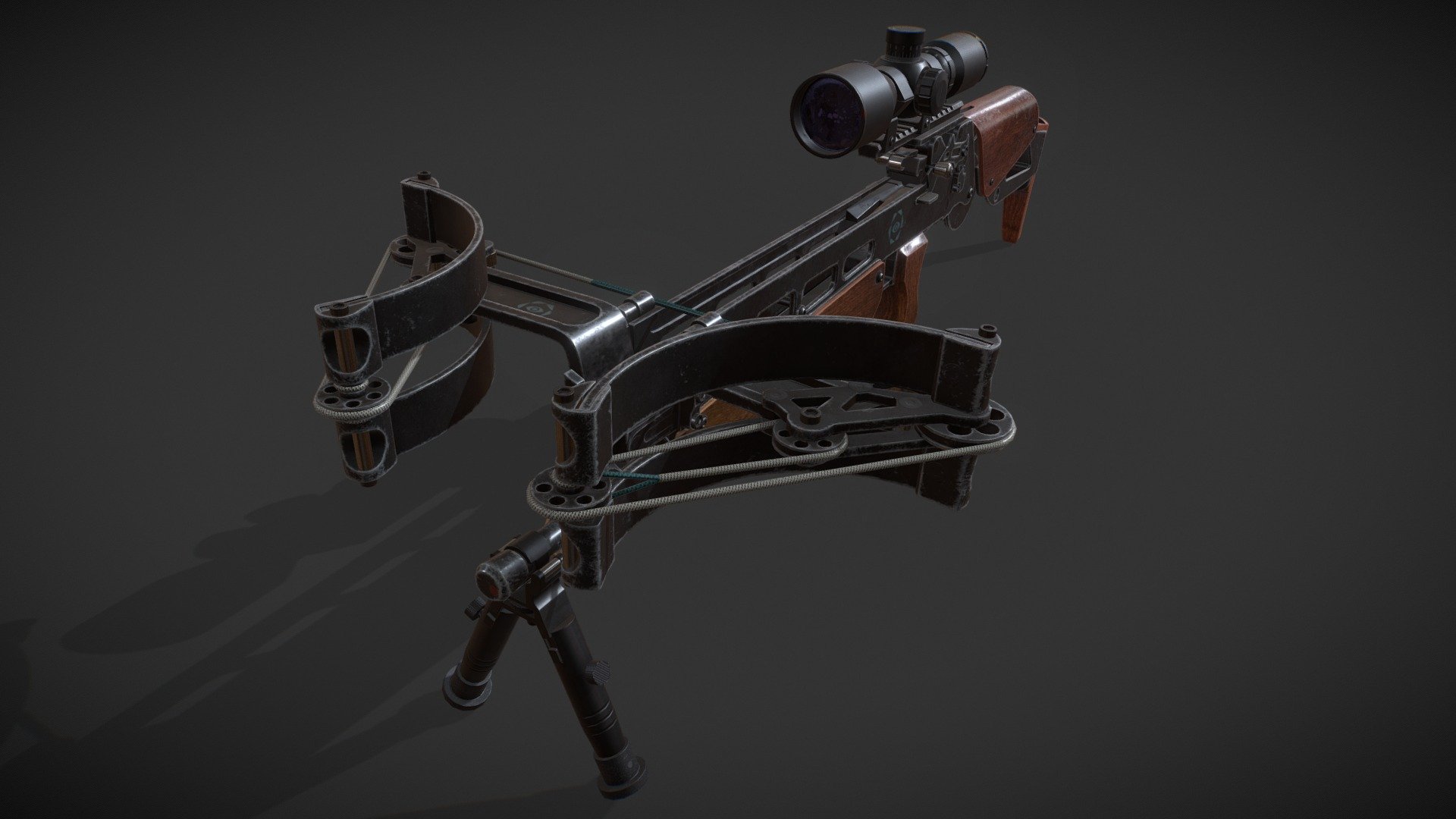 Tactical Crossbow - 3D model by Blackscarecrow [d1da108] - Sketchfab