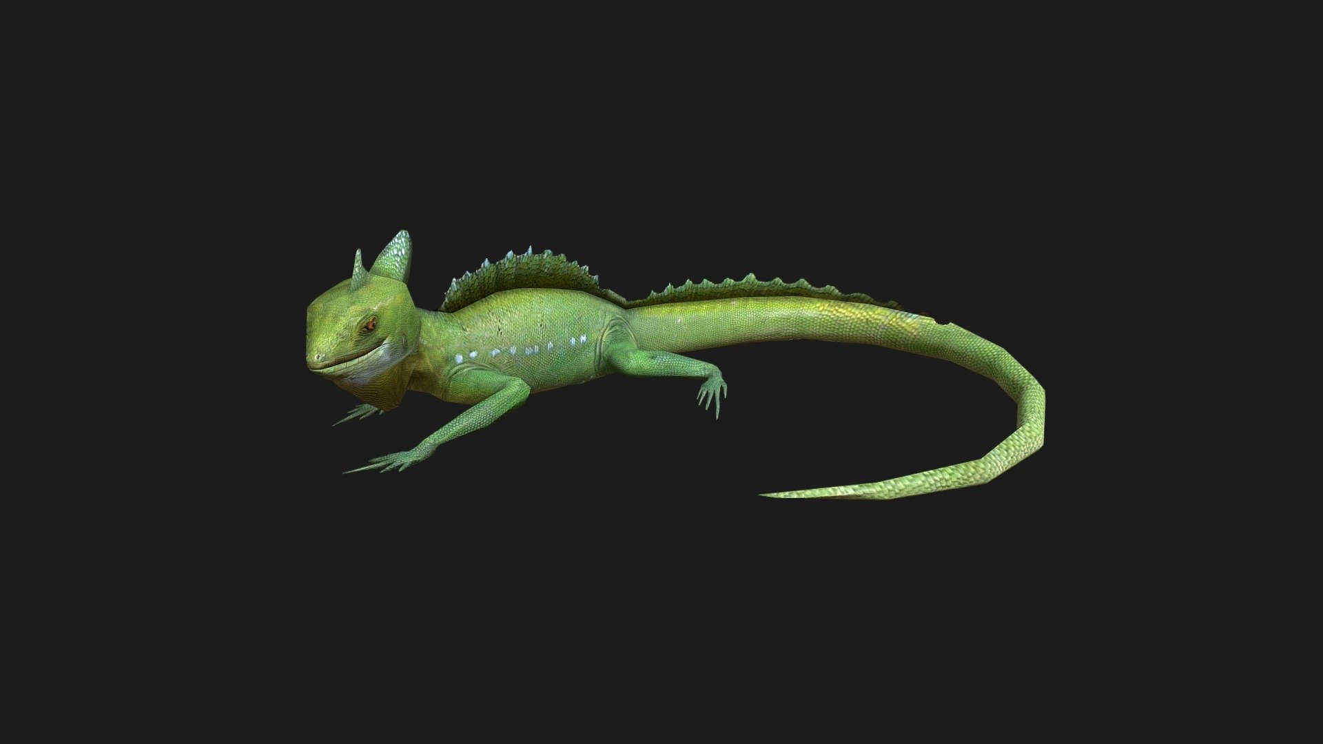 Plumed basilisk - 3D model by Sara (@saragrzelak) [d1daf9c] - Sketchfab