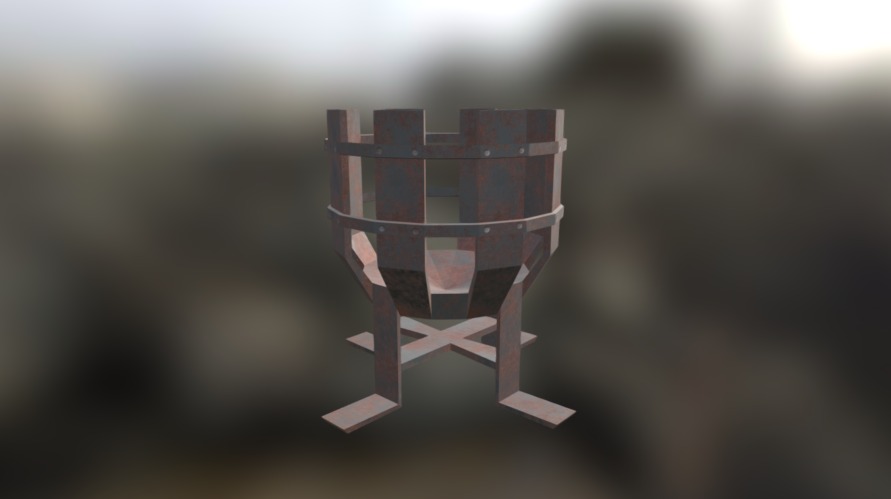 Brazier - 3D model by Humppa [d1defa4] - Sketchfab