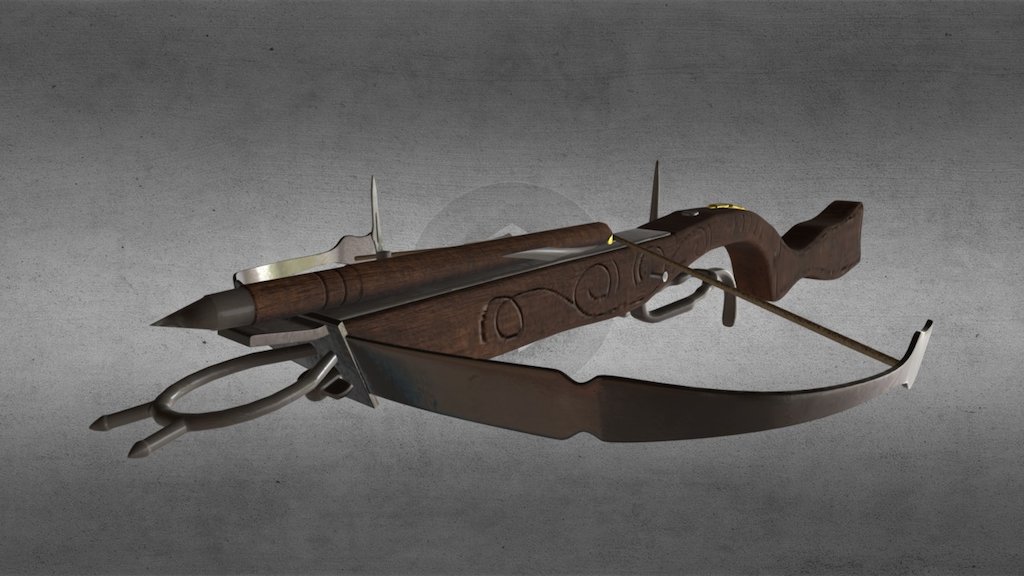 Tower Guard Crossbow - 3D model by mguerrero9 [d1df72f] - Sketchfab