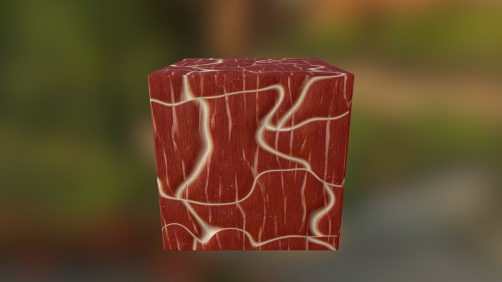 Meat Cube - 3D model by Fernando Menezes (@fernandomaze) [d1e0846 ...