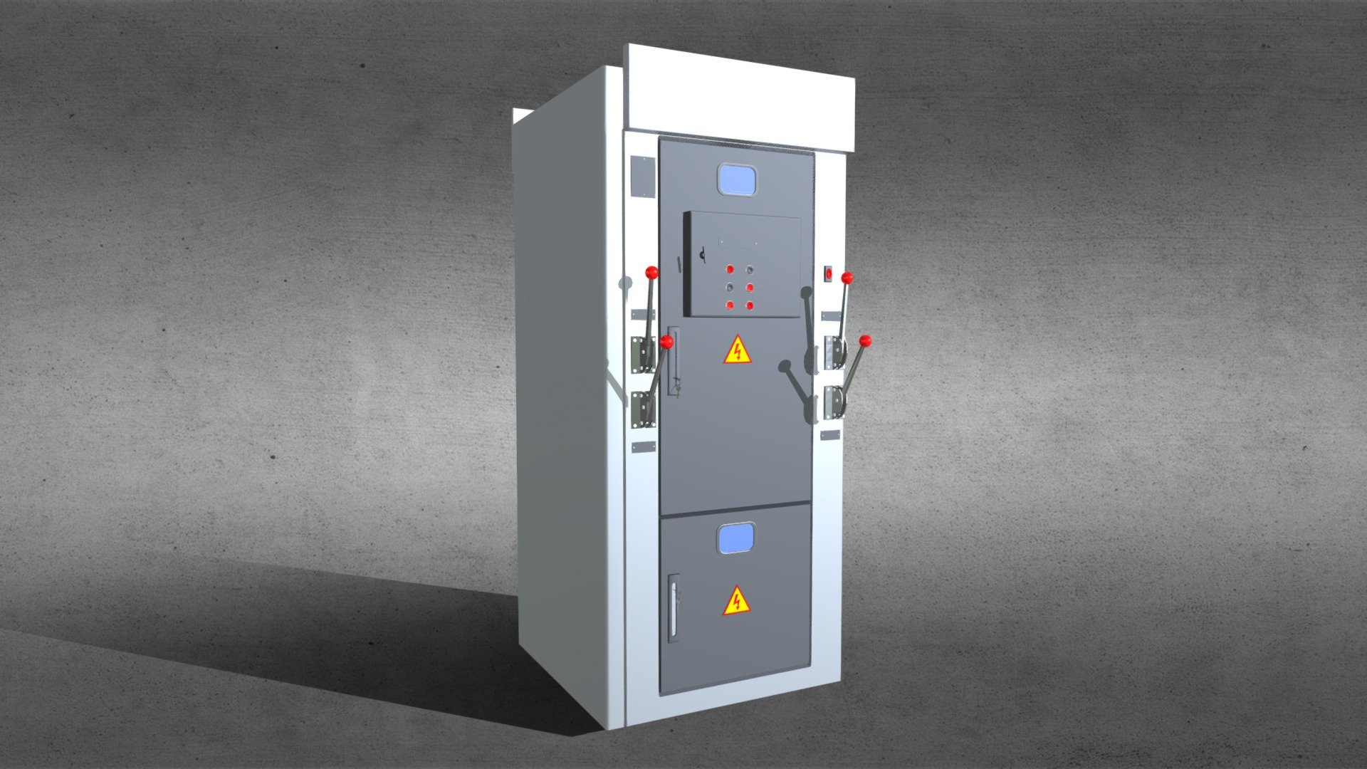 Box electrical panel N250616 - 3D model by amp3D-20 [d1e0f2b] - Sketchfab