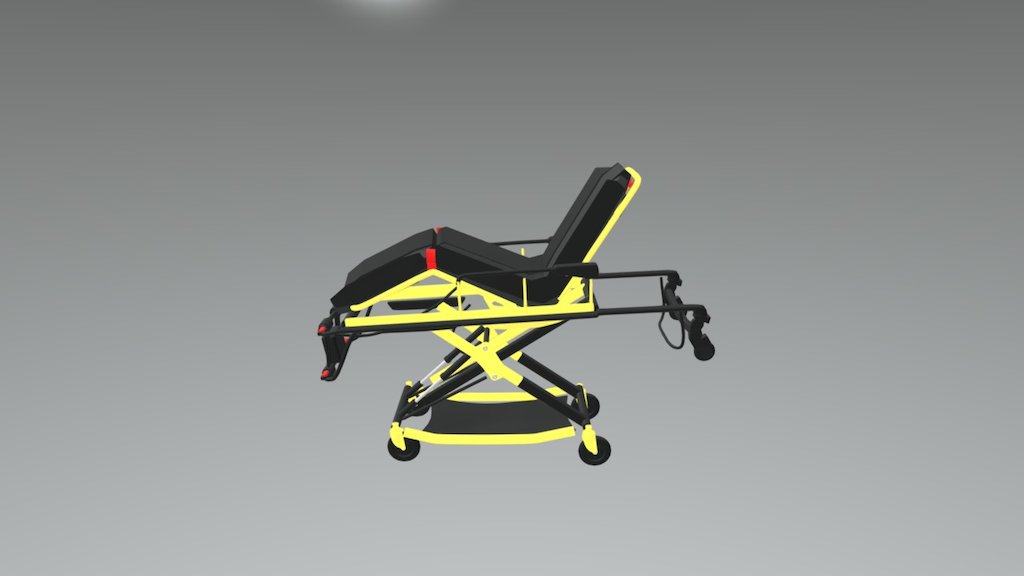 Medical Stretcher - 3D model by jasenlux [d1e156e] - Sketchfab