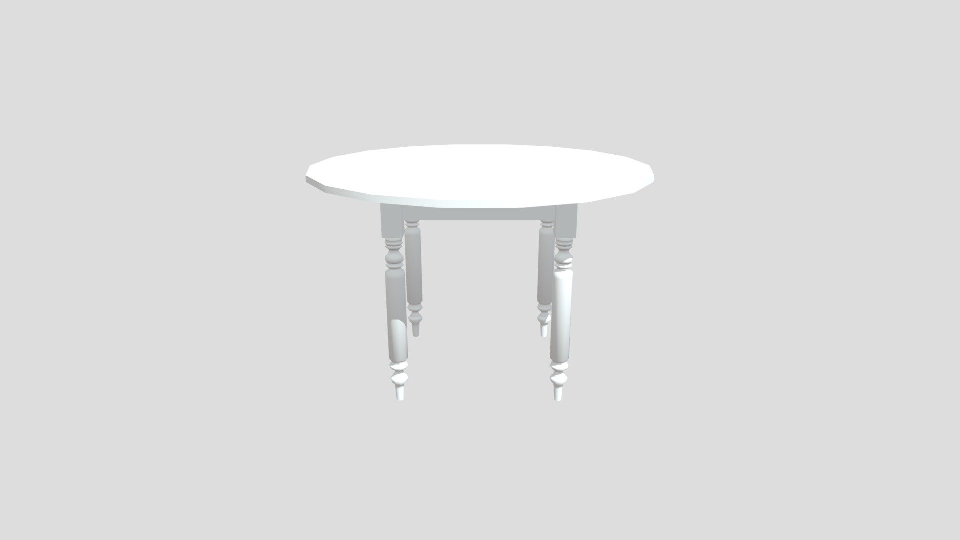 Table-ronde - 3D model by Camille BINET (@camilleb) [d1e4208] - Sketchfab