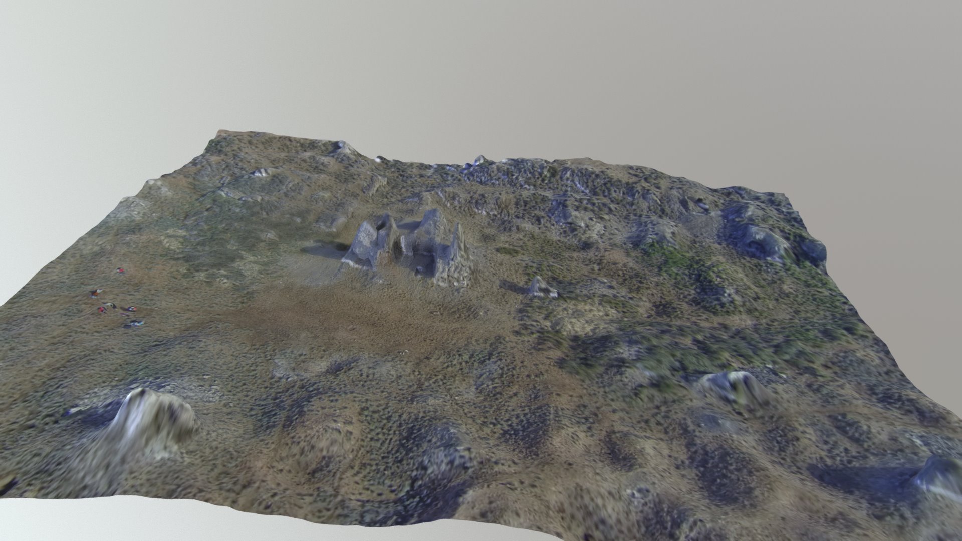 Building Aerial View - 3D model by drjsilverstein [d1e4dc4] - Sketchfab