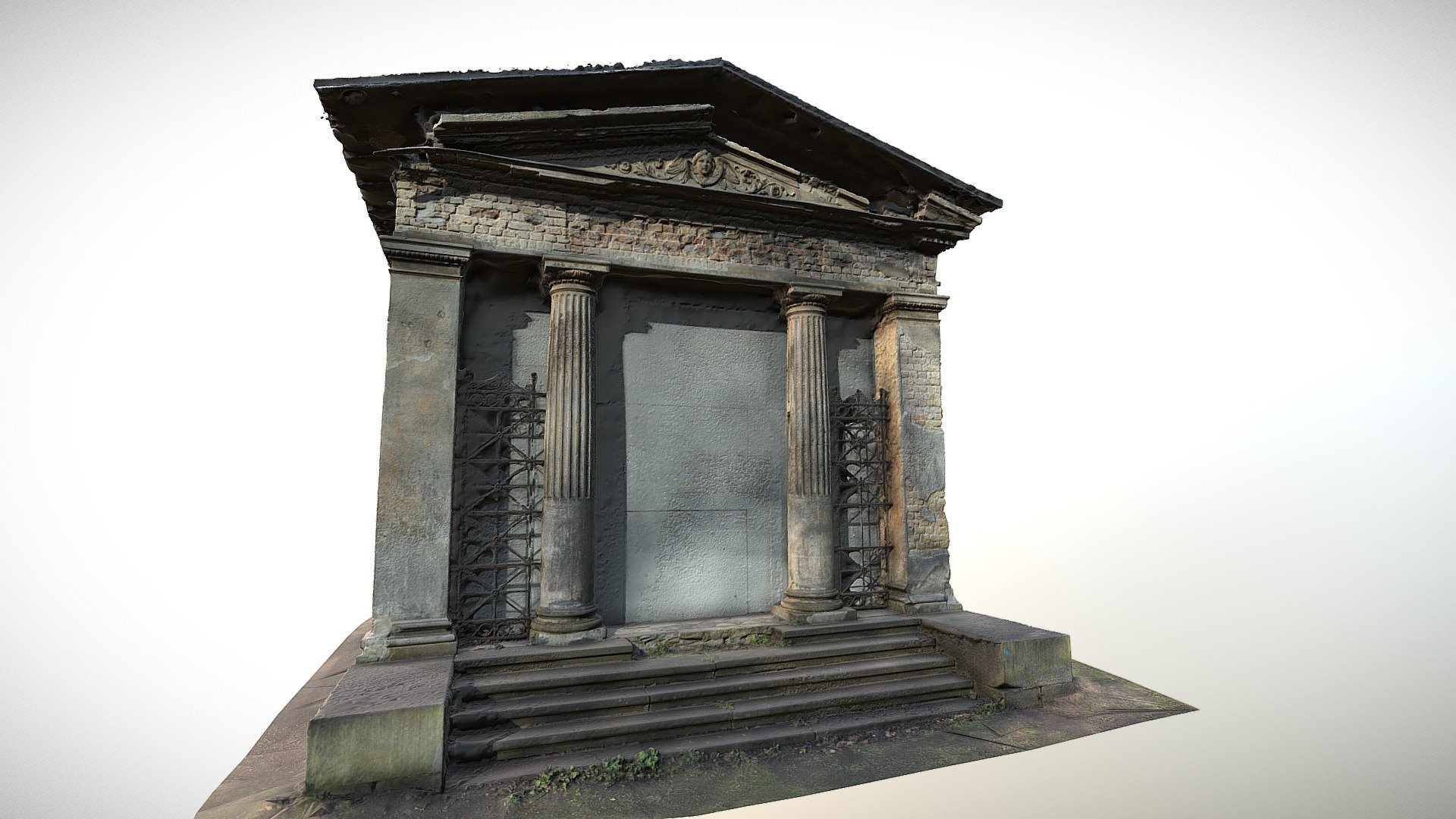 Riga. Great Cemetery / Nicholas Pihlau Crypt - 3D model by cadbimgroup ...