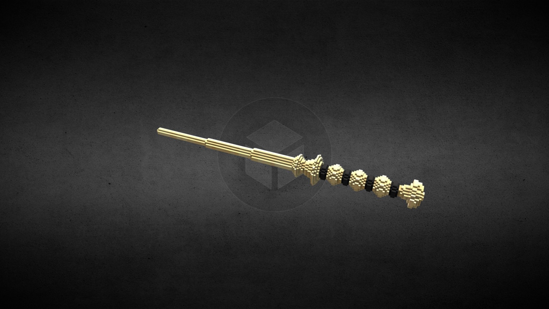 DA | Original Wand - 3D model by V-Artistry (@Vahlgoul) [d1e78fd ...