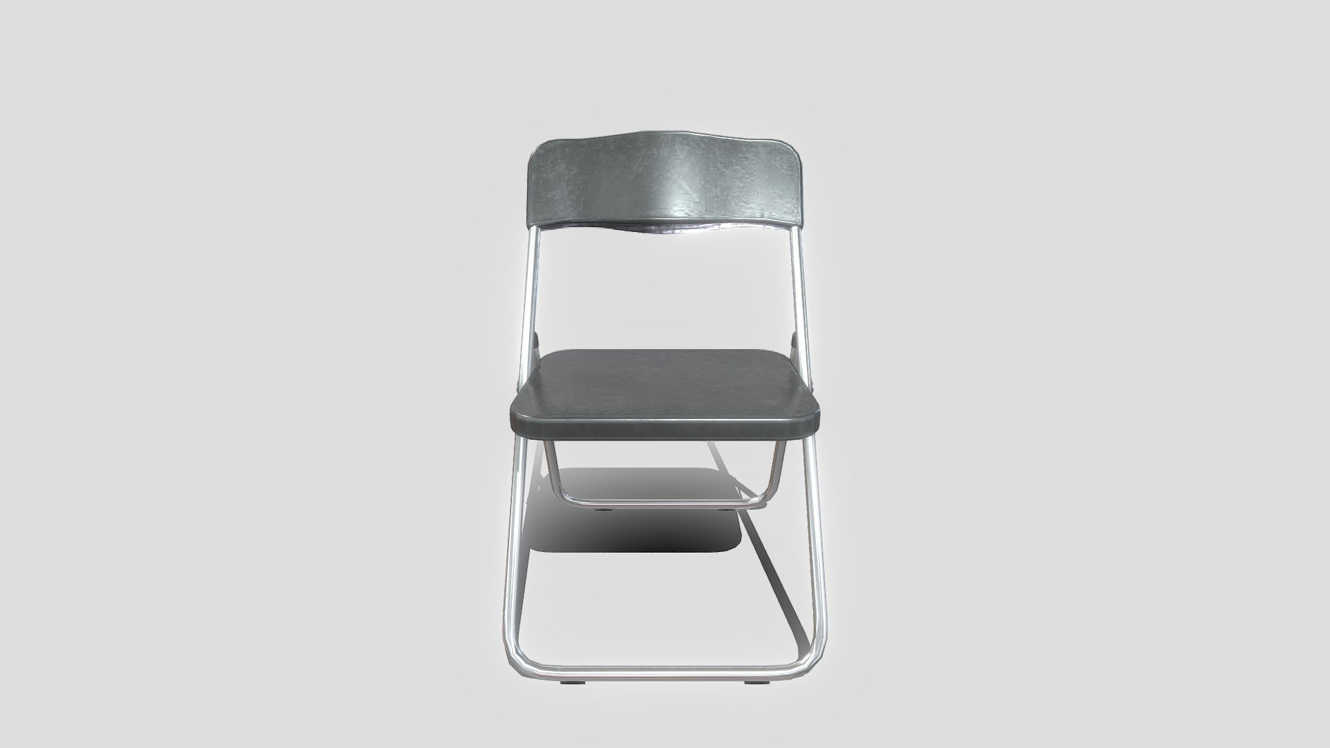 Steel Chair - 3D model by hoviem [d1e9bda] - Sketchfab