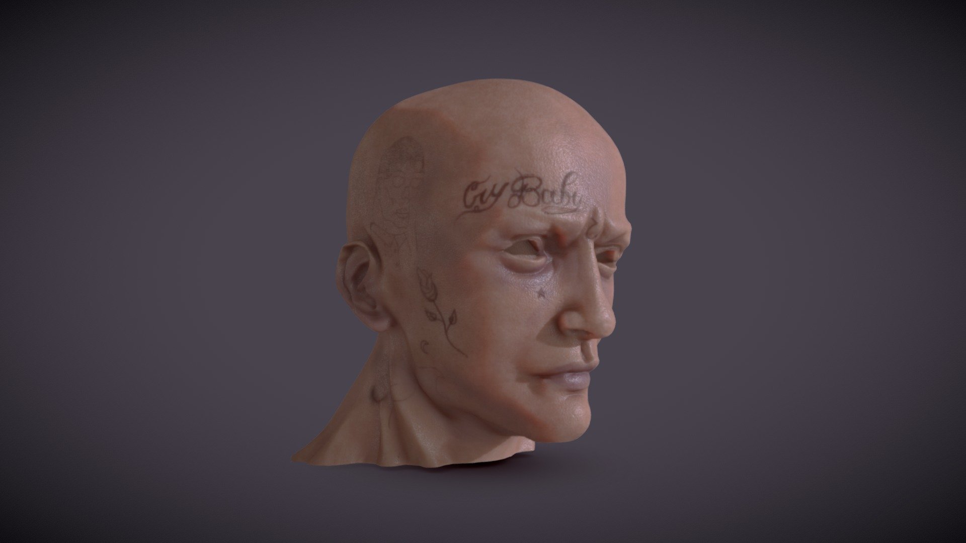 FACE - 3D model by jj_merino [d1eb276] - Sketchfab