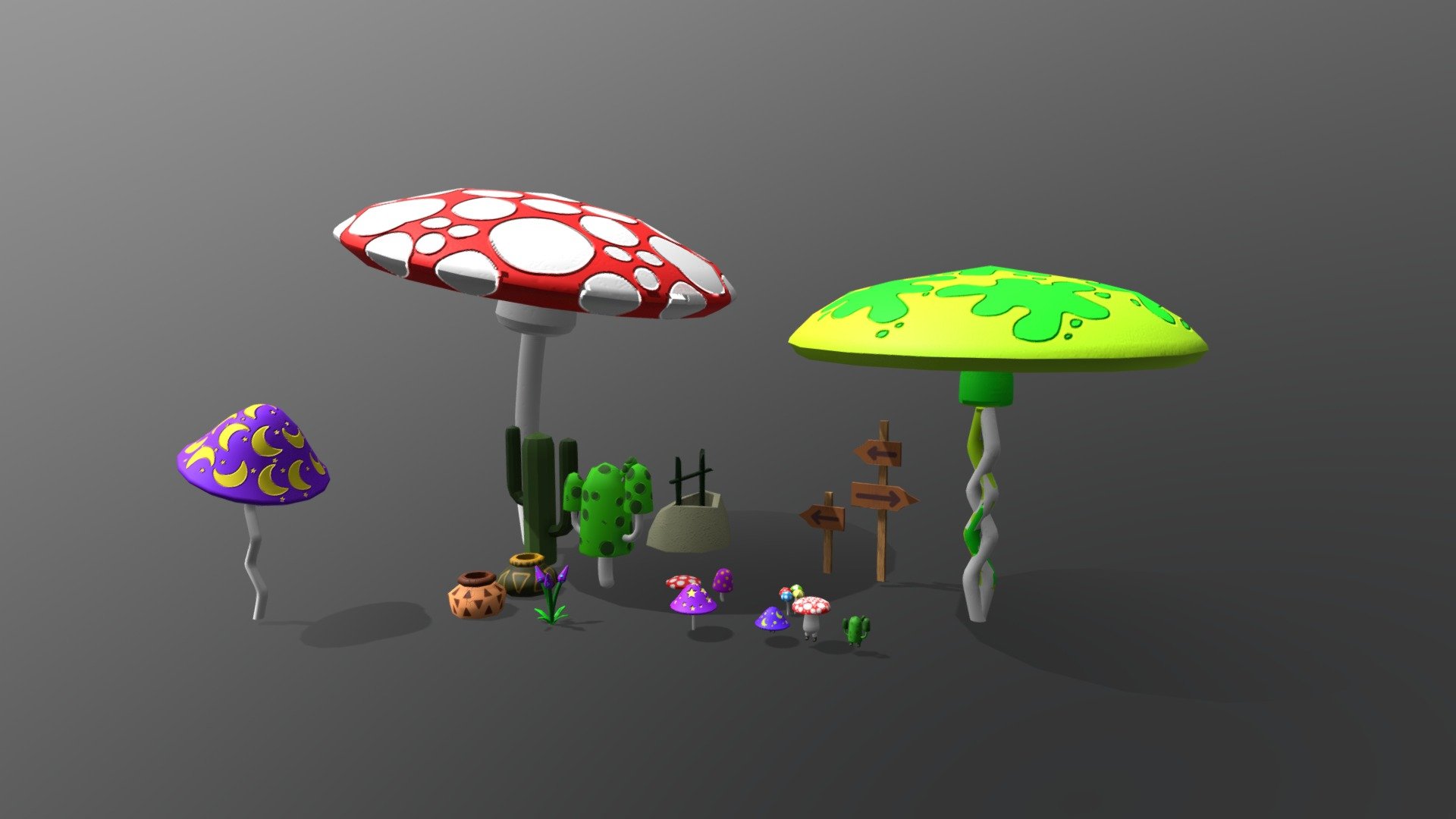 Desert Assets - 3D model by Owen Morris (@s4006570) [d1edfe0] - Sketchfab