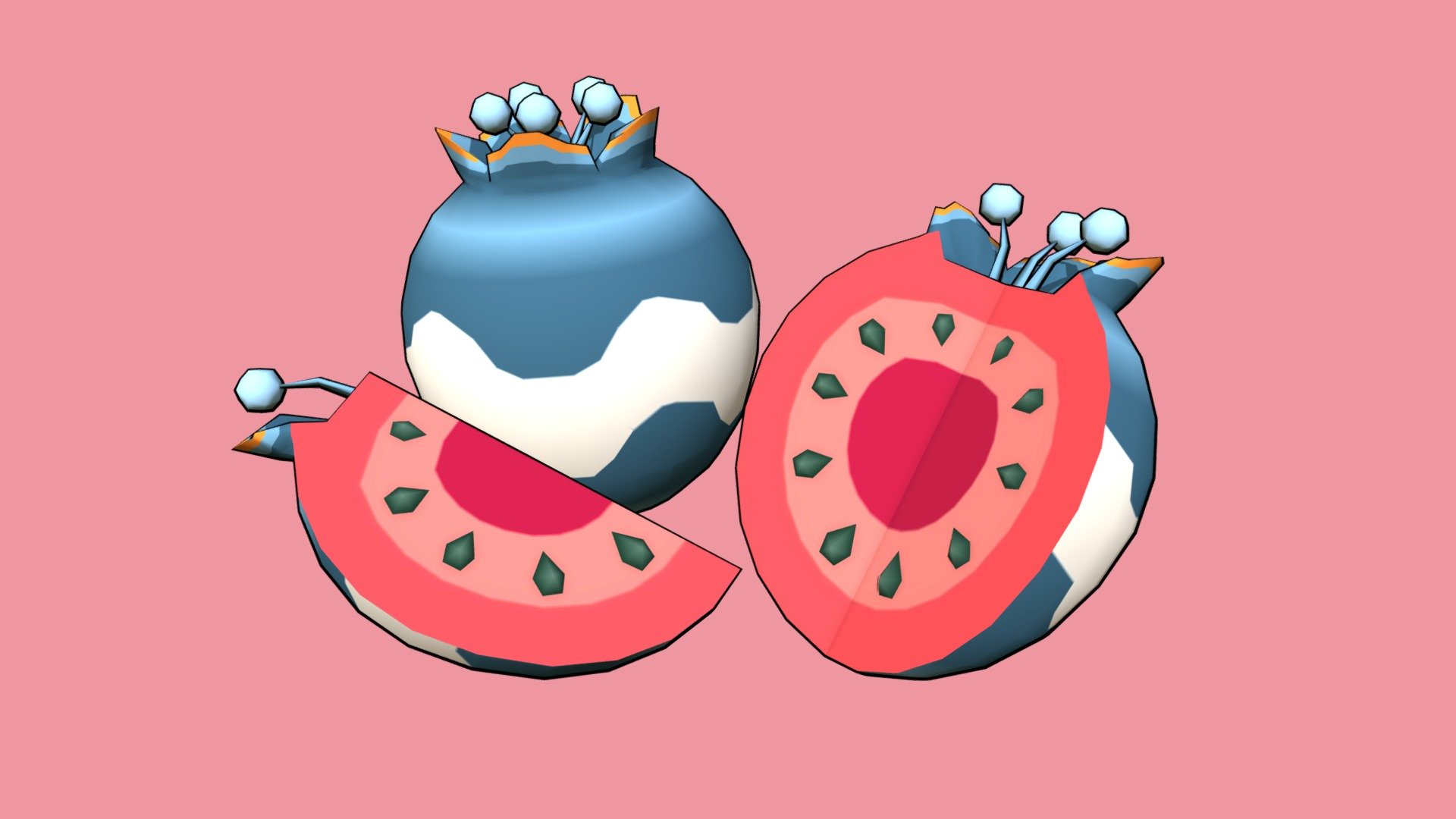 Blueberry - 3D model by KranckAttack [d1ef334] - Sketchfab