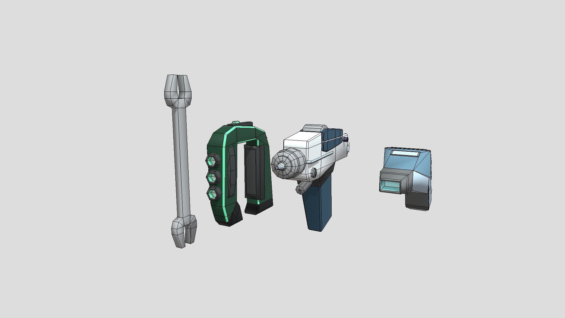 Weapons - 3D model by mcparland-l1 [d1f26a8] - Sketchfab