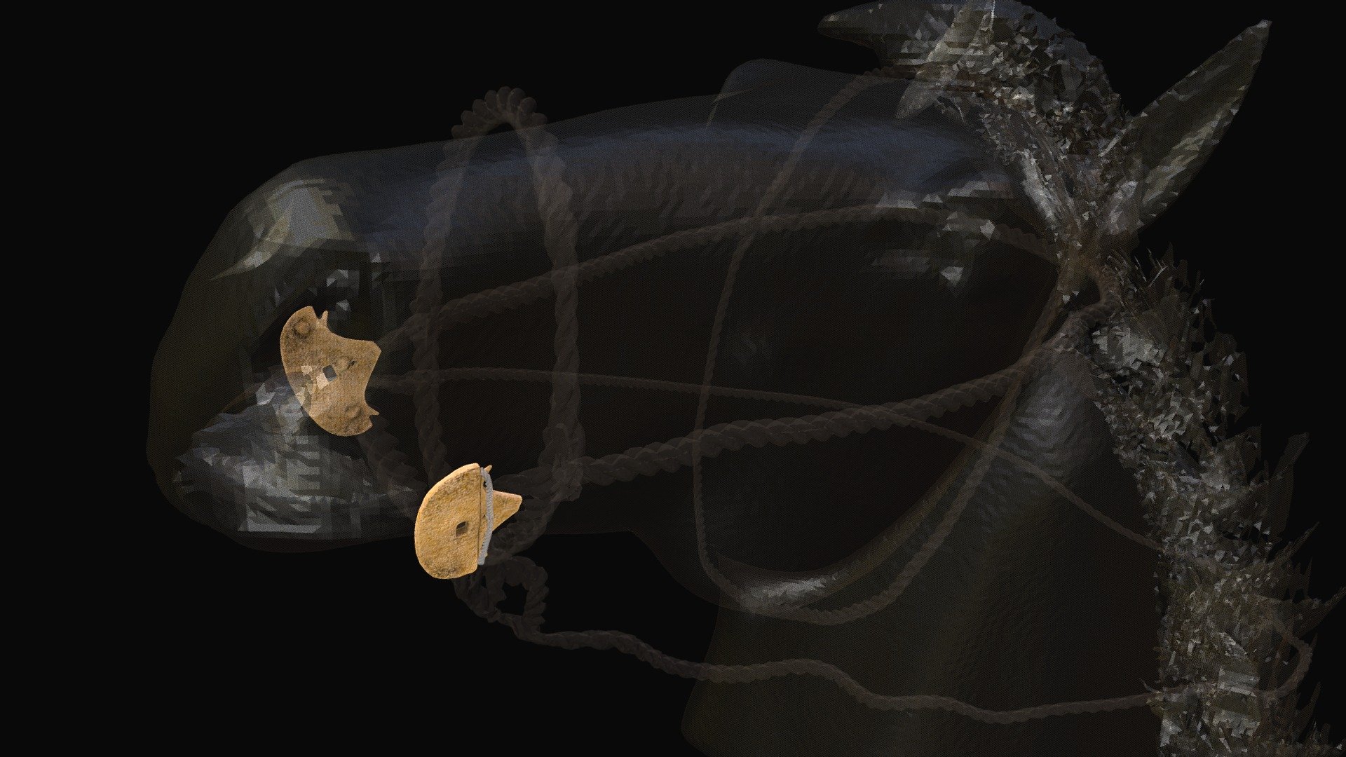 Chariot harness reconstruction (СLK1ps1288) - 3D model by ...
