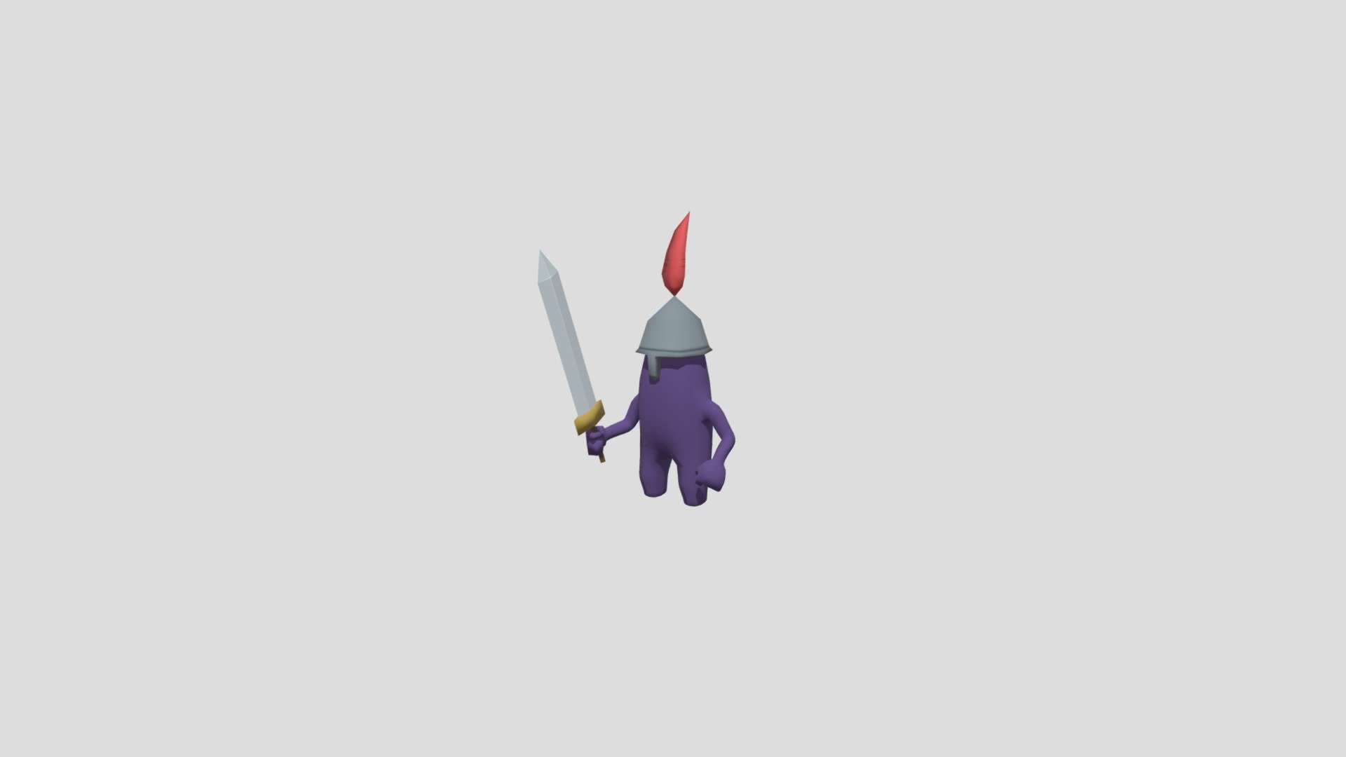 3D Character Sword for Unity - 3D model by Sigmoid Button Assets ...