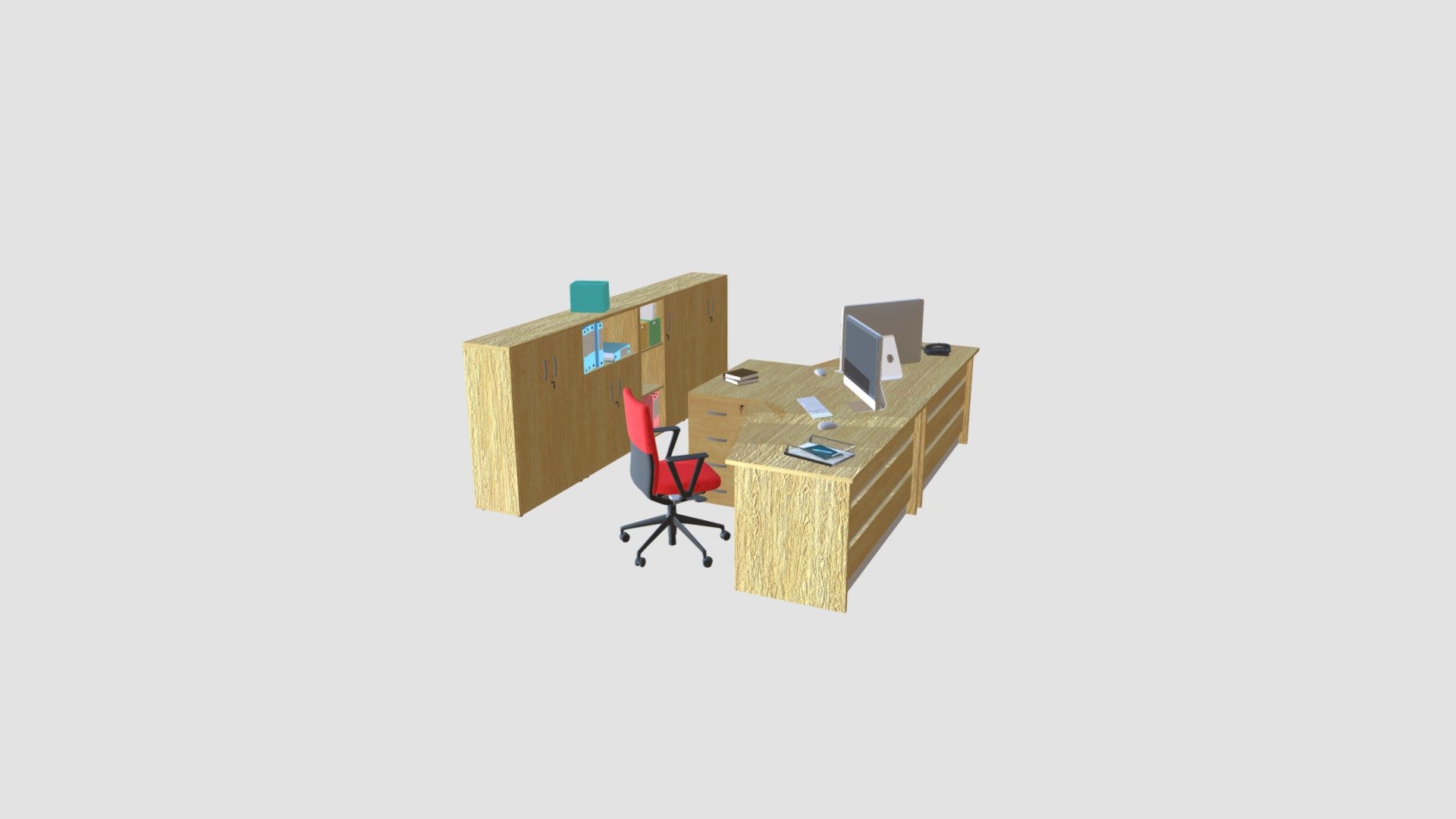 office set - Buy Royalty Free 3D model by Evermotion [d1f3456 ...