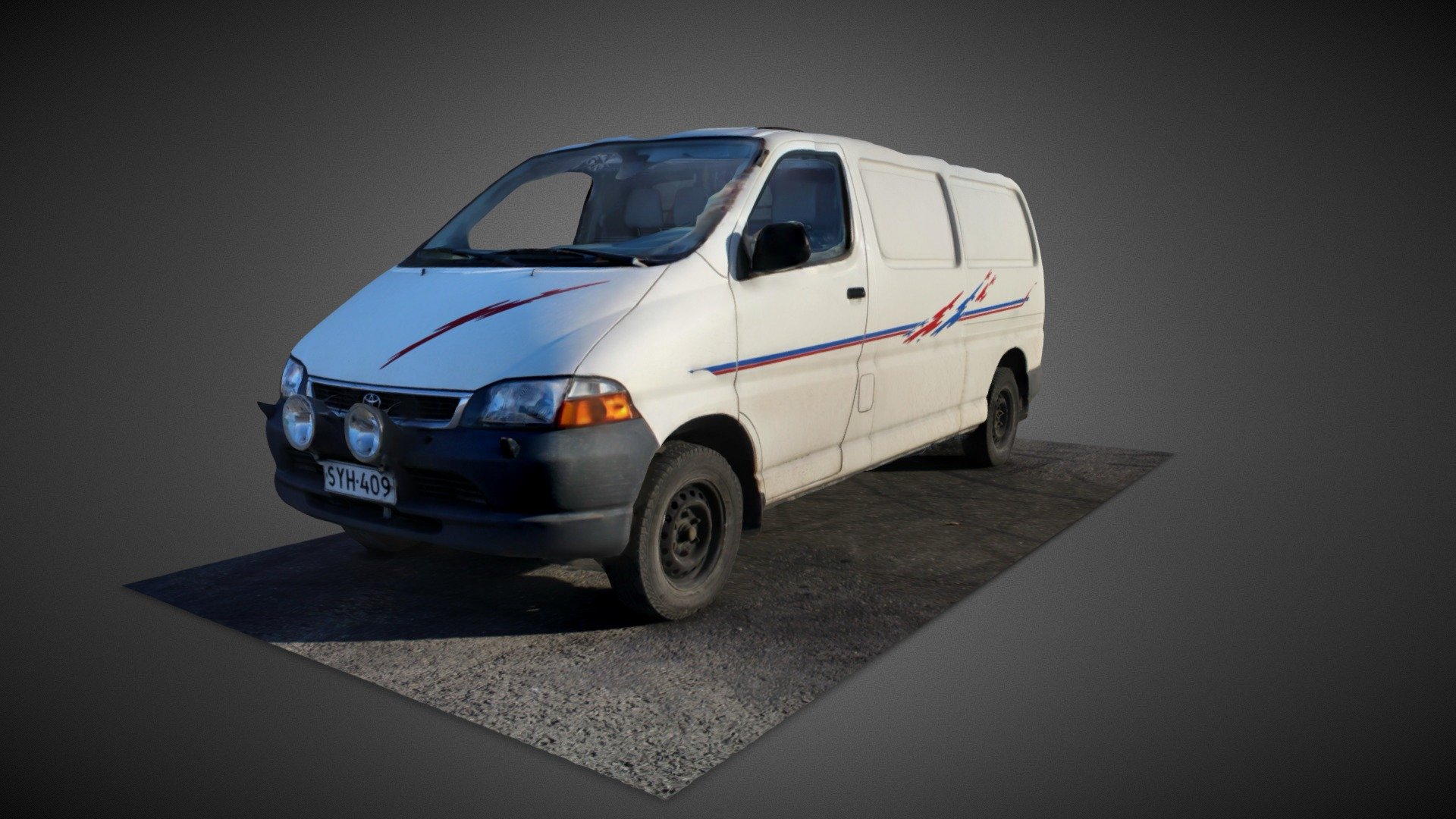 Toyota Hiace 2.4D LWB 2WD 2001 - Download Free 3D model by TomTLC ...