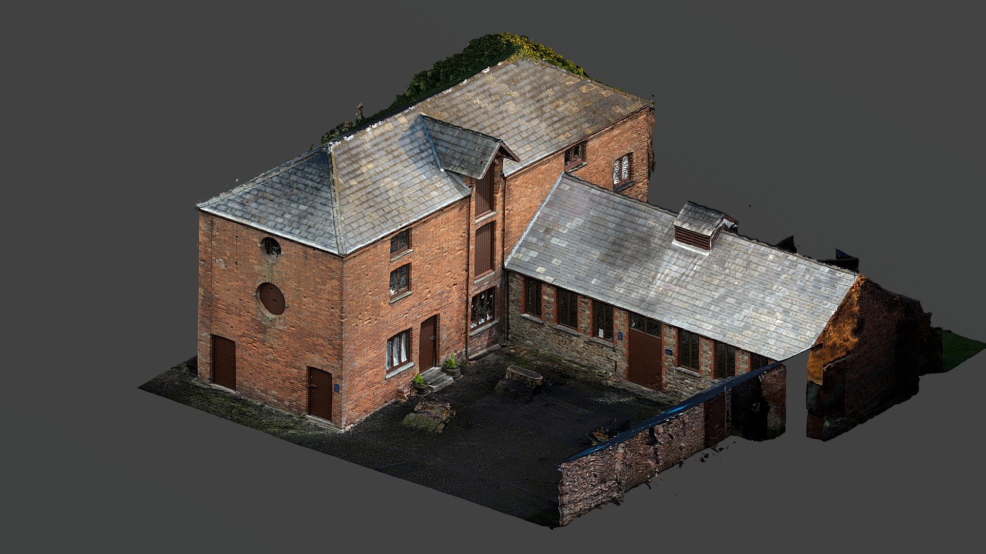 Home-Farm-Mill - 3D model by SUMO GeoSurveys (@aerial-cam) [d1f3b65 ...