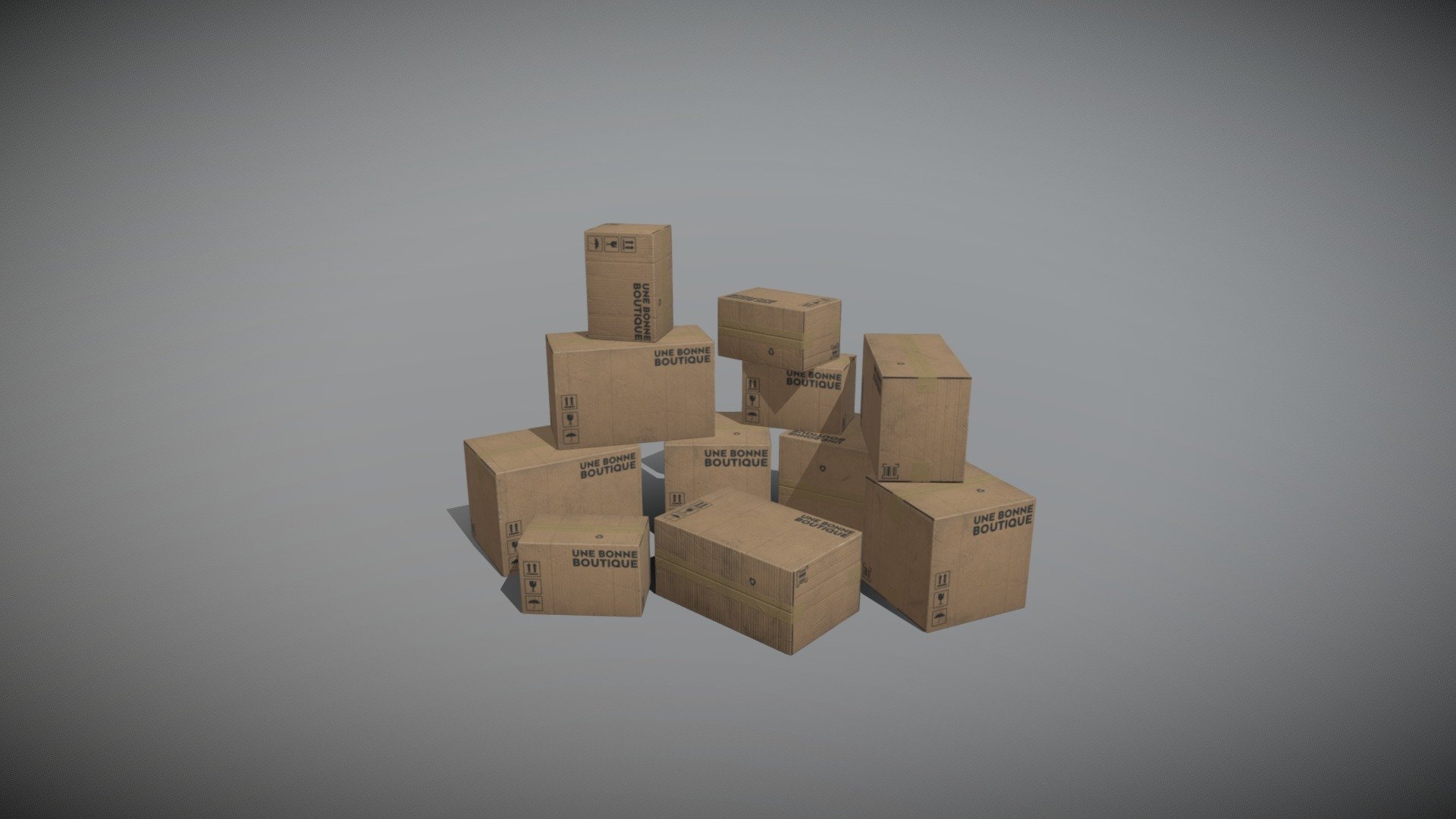 CARTON STOCK #8249 - 3D model by UBgaMe.SAV (@UBMSAV) [d1f431a] - Sketchfab