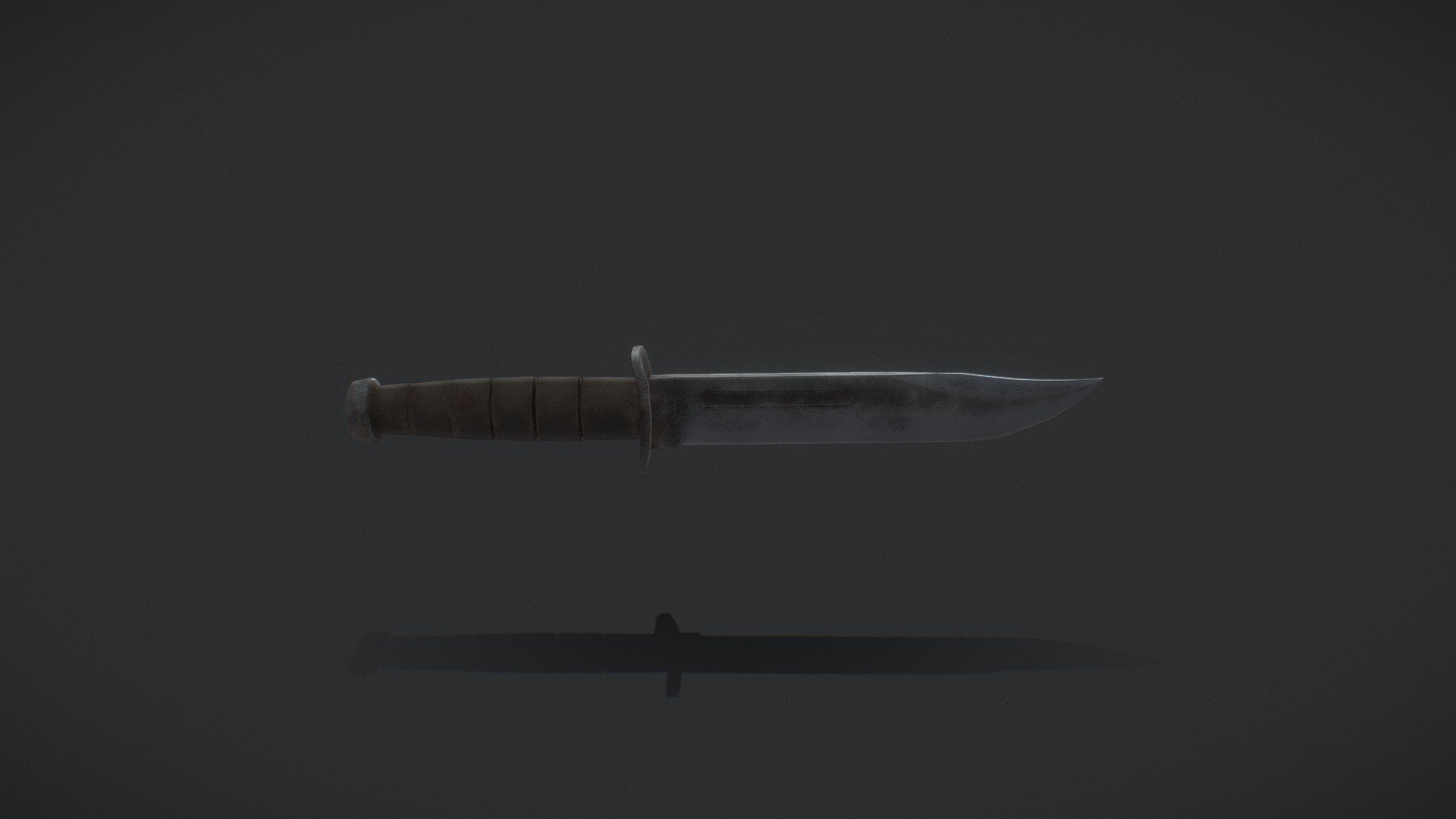 Combat Knife - 3D model by Floumloum [d1f4481] - Sketchfab