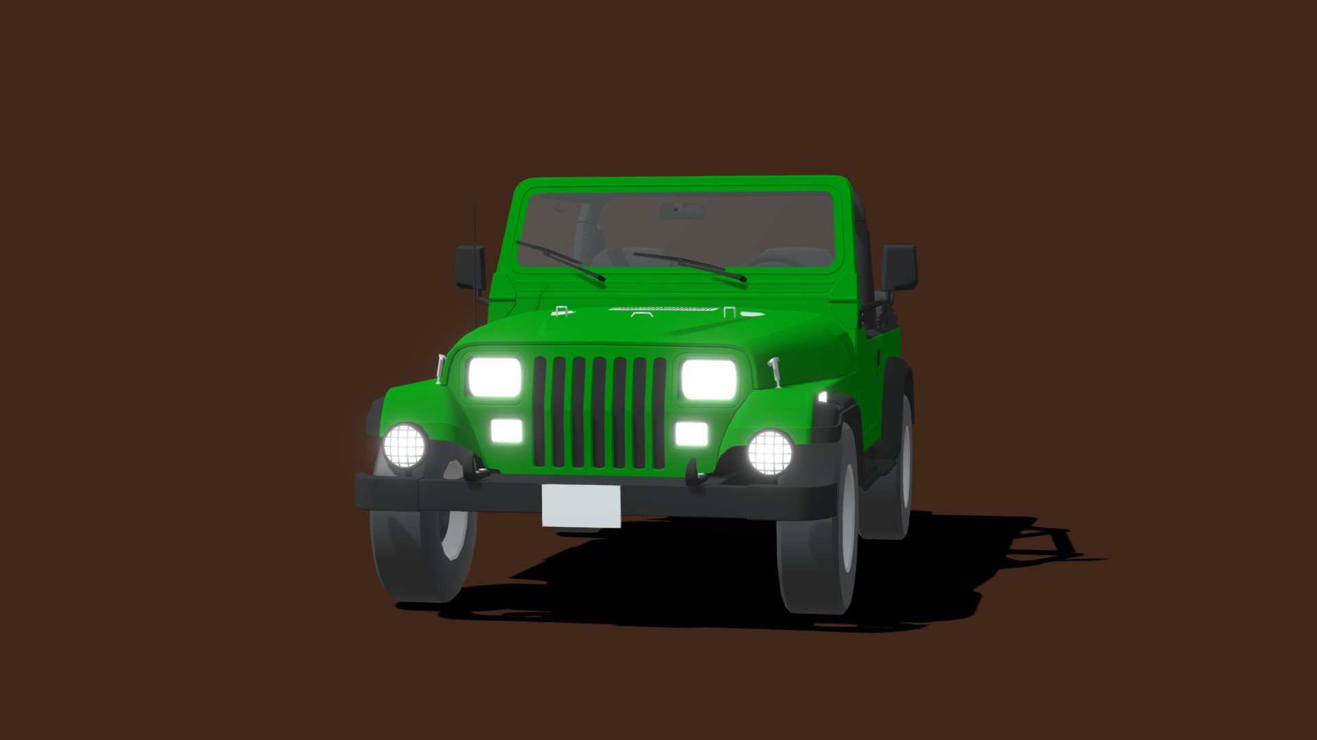 TOON Off Road : Jeep Wrangler - 3D model by LePoint_BAT (@LePointBAT ...