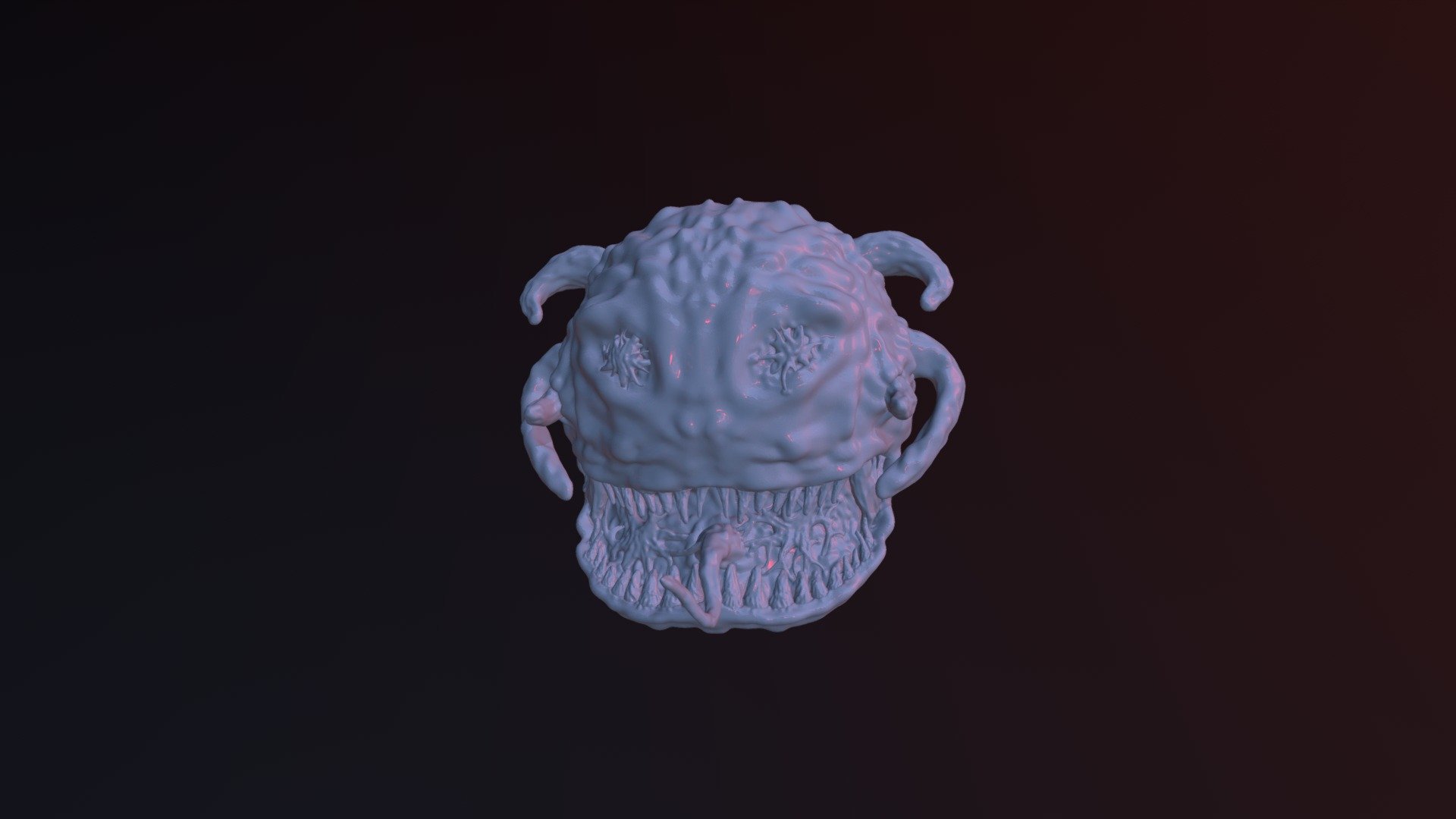 Monster Head - 3D model by madsdonald [d1f55e9] - Sketchfab