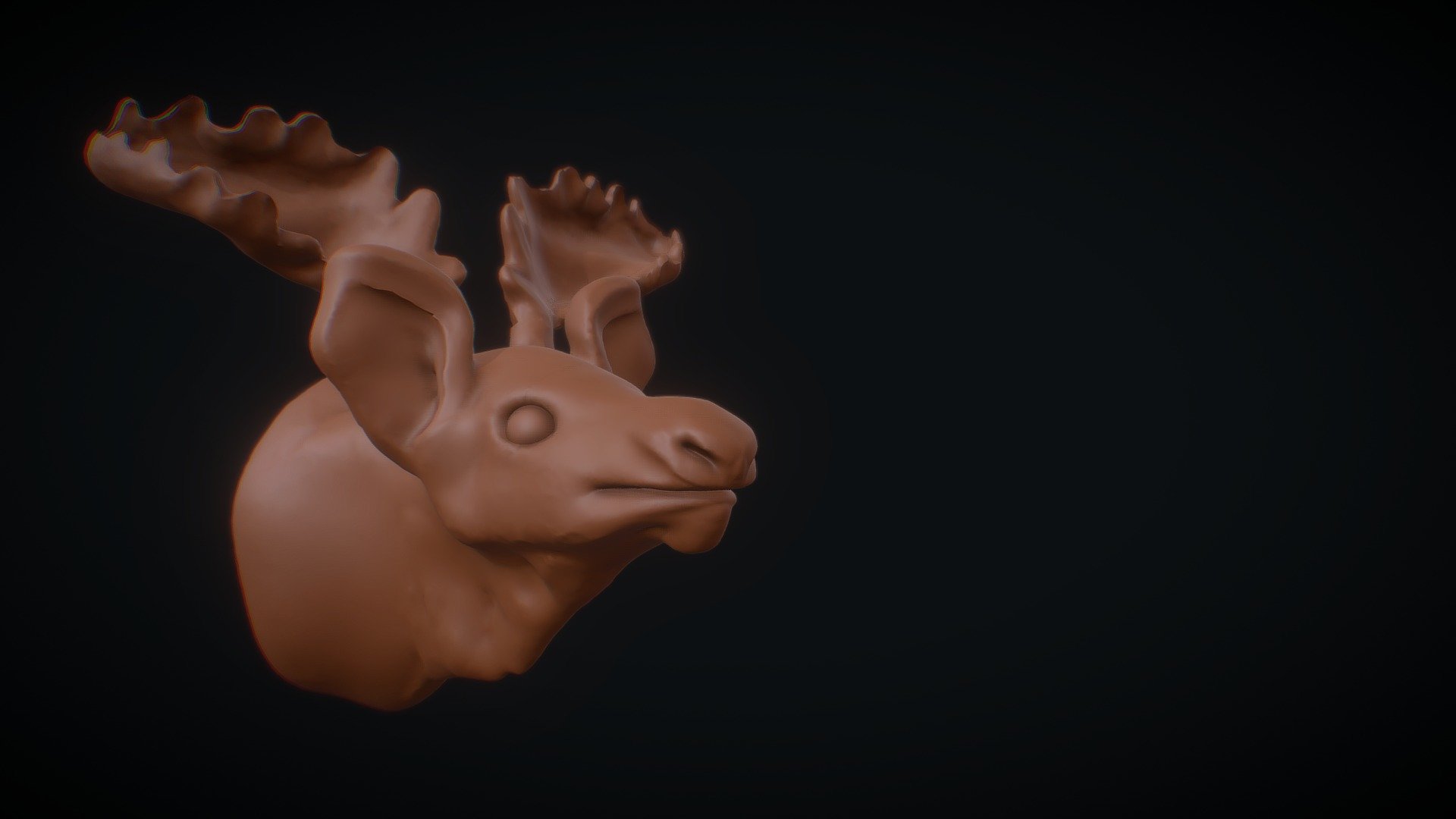 Moose Sculpt - Download Free 3D model by mfhscoobydoo [d1f61ec] - Sketchfab